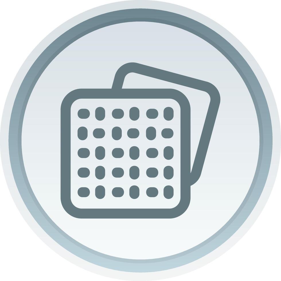 Pattern Linear Button Icon 37838750 Vector Art at Vecteezy