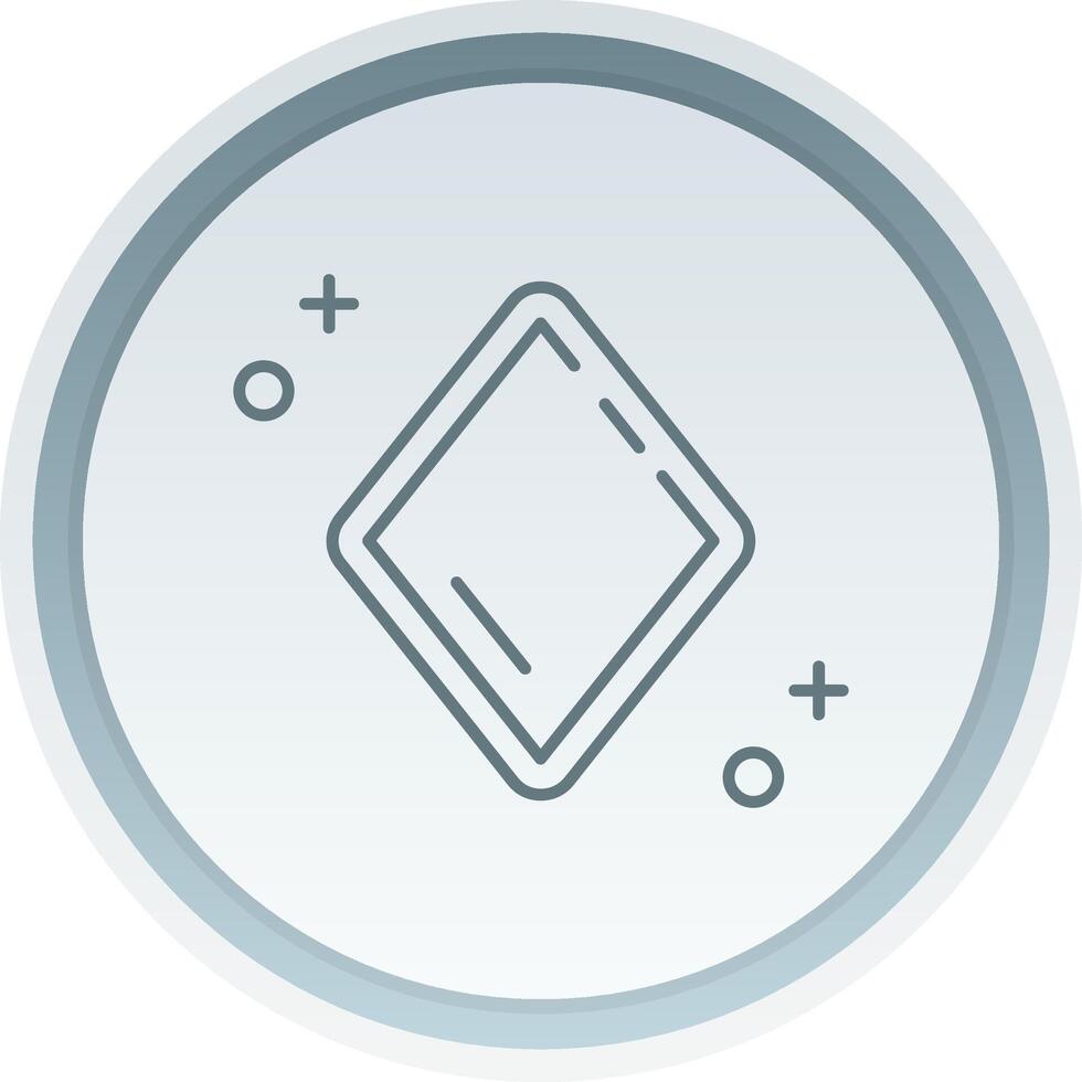 Diamonds Linear Button Icon 37838908 Vector Art at Vecteezy
