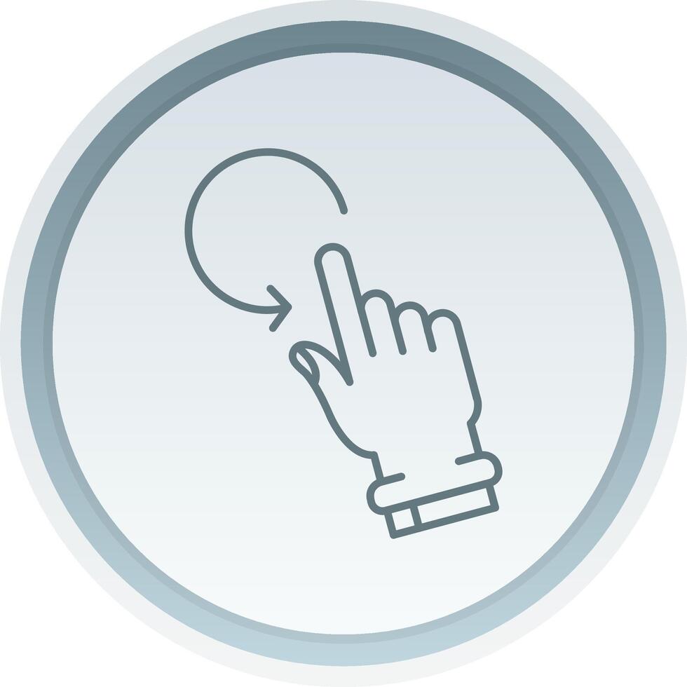 Rotate Linear Button Icon 37838918 Vector Art at Vecteezy