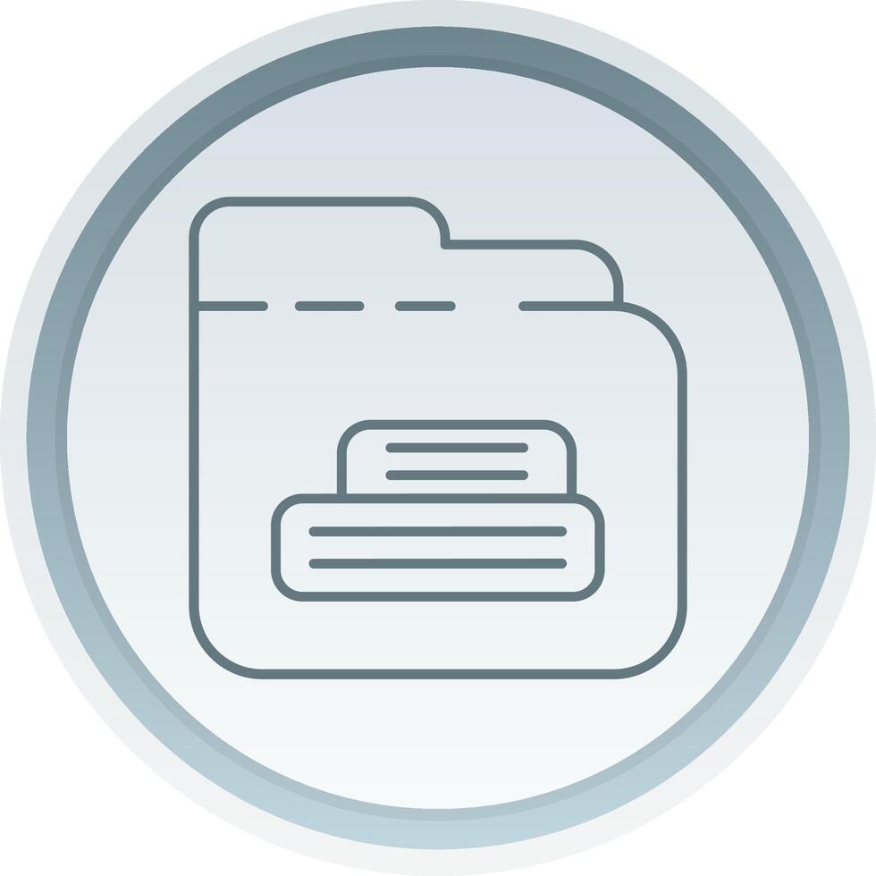 Folder Linear Button Icon 37839182 Vector Art at Vecteezy