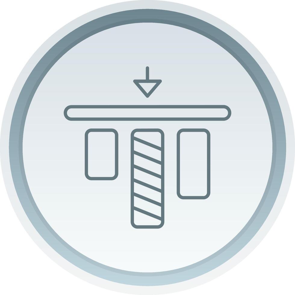 Top alignment Linear Button Icon 37839201 Vector Art at Vecteezy Top alignment Linear Button Icon 37839201 Vector Art at Vecteezy