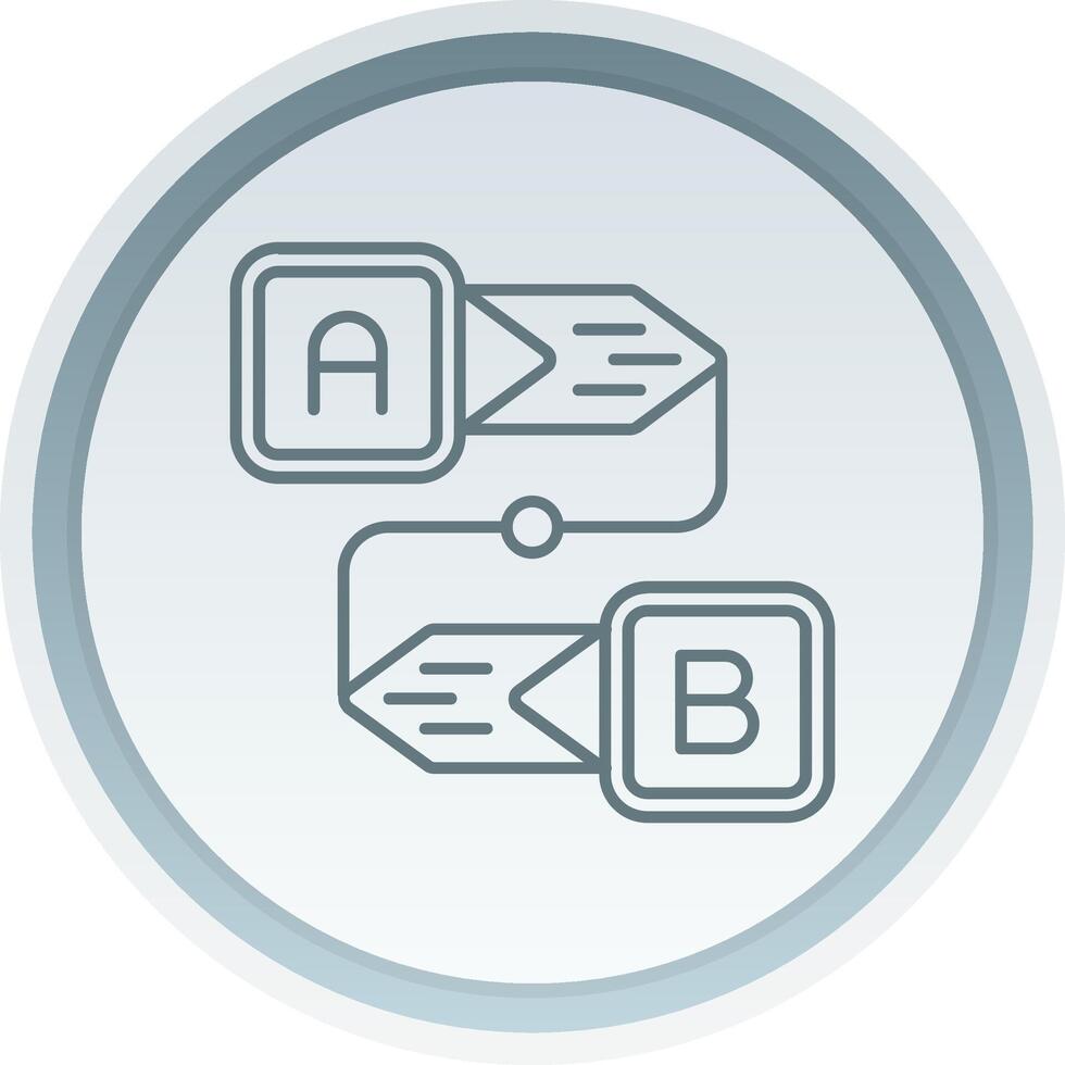 Diagram Linear Button Icon 37839330 Vector Art at Vecteezy