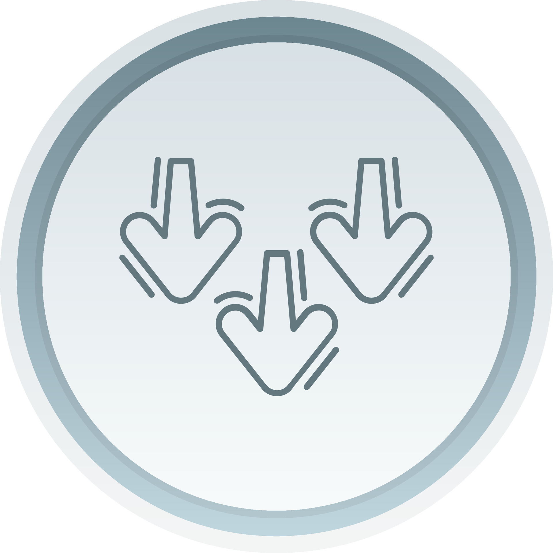 Decrease Linear Button Icon 37839485 Vector Art at Vecteezy