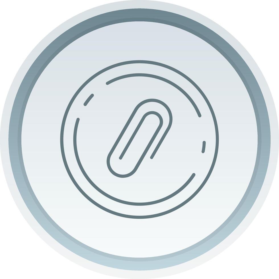 Attach Linear Button Icon 37839679 Vector Art at Vecteezy