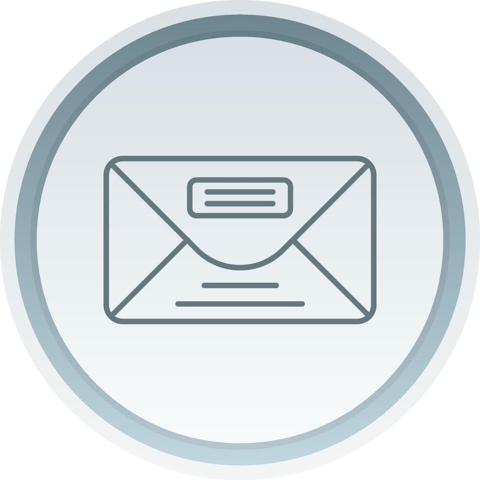 Envelope Linear Button Icon 37839708 Vector Art at Vecteezy