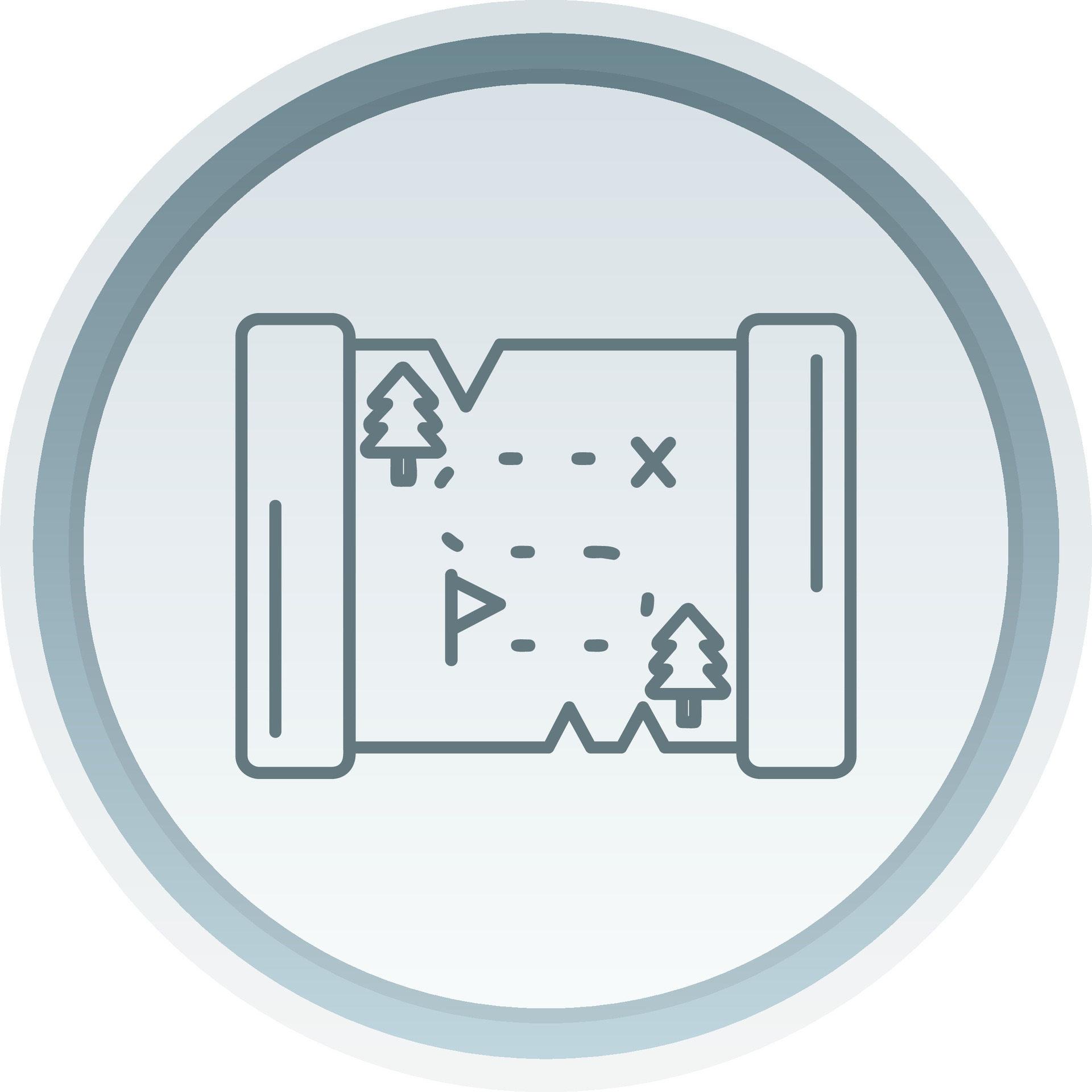 Map Linear Button Icon 37839973 Vector Art at Vecteezy