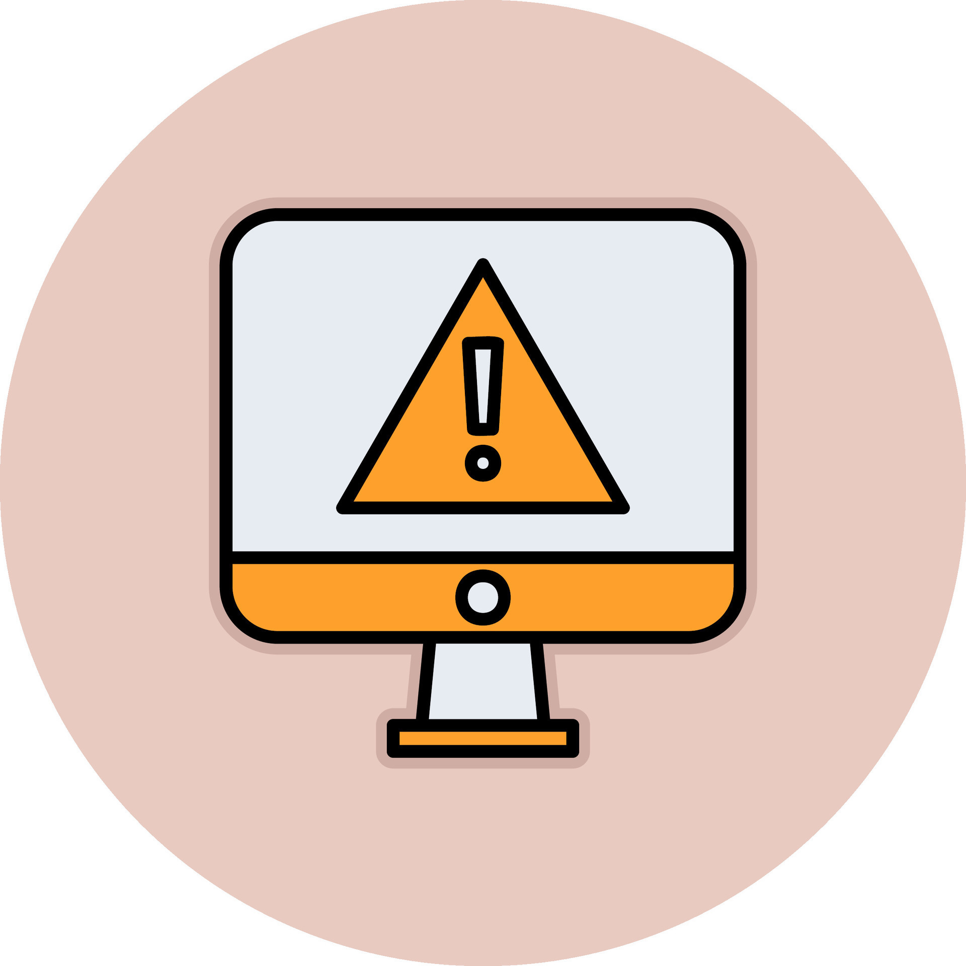 Warning Vecto Icon 37841331 Vector Art at Vecteezy