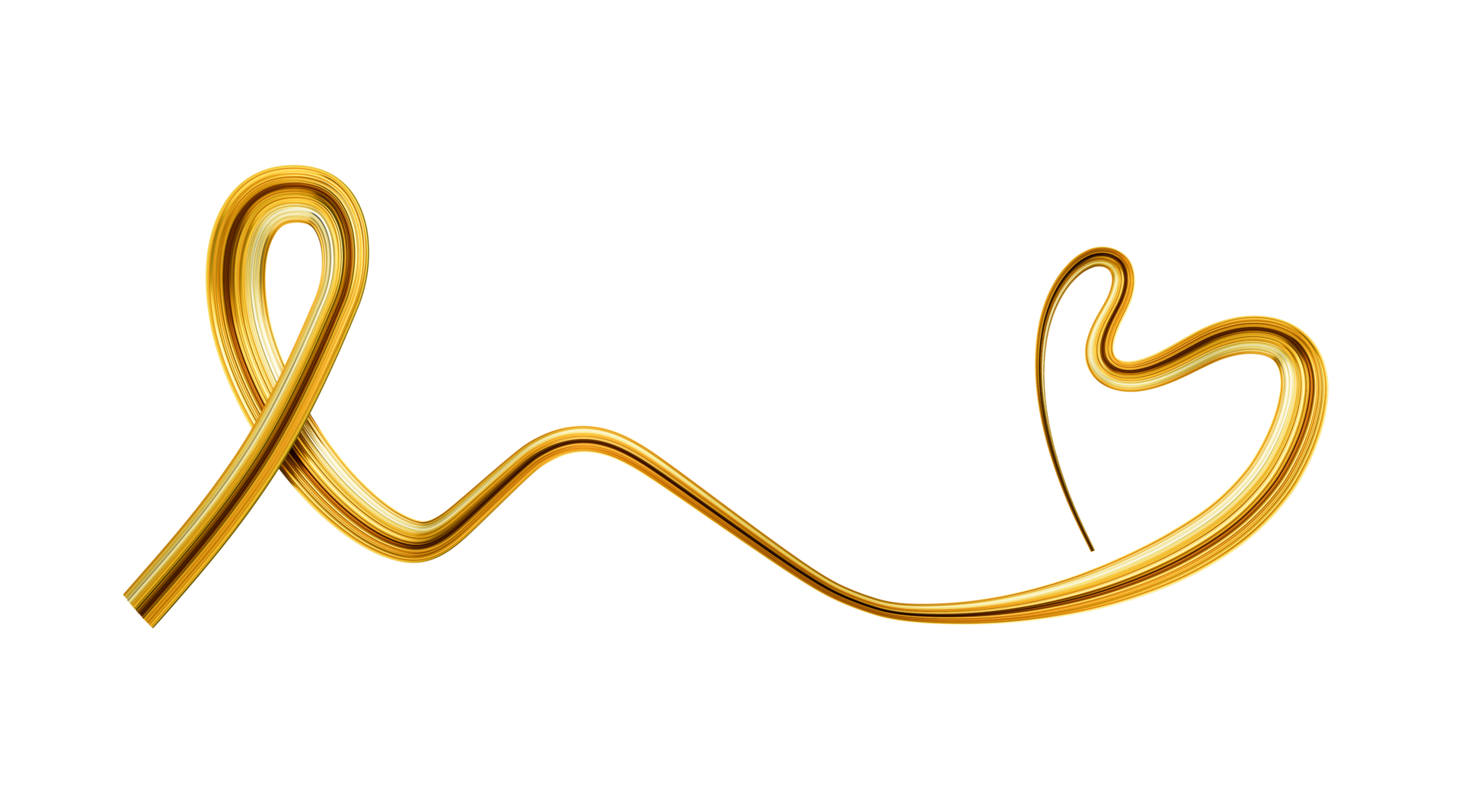 Gold Ribbon In A Heart Shape 3d Illustration 37843720 PNG gold-ribbon-in-a-heart-shape-3d-illustration-37843720-png