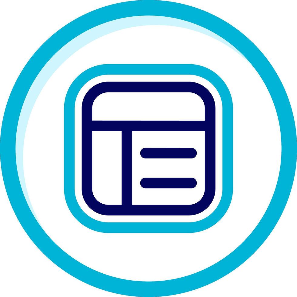 Layout Two Color Blue Circle Icon 37853118 Vector Art at Vecteezy Layout Two Color Blue Circle Icon 37853118 Vector Art at Vecteezy
