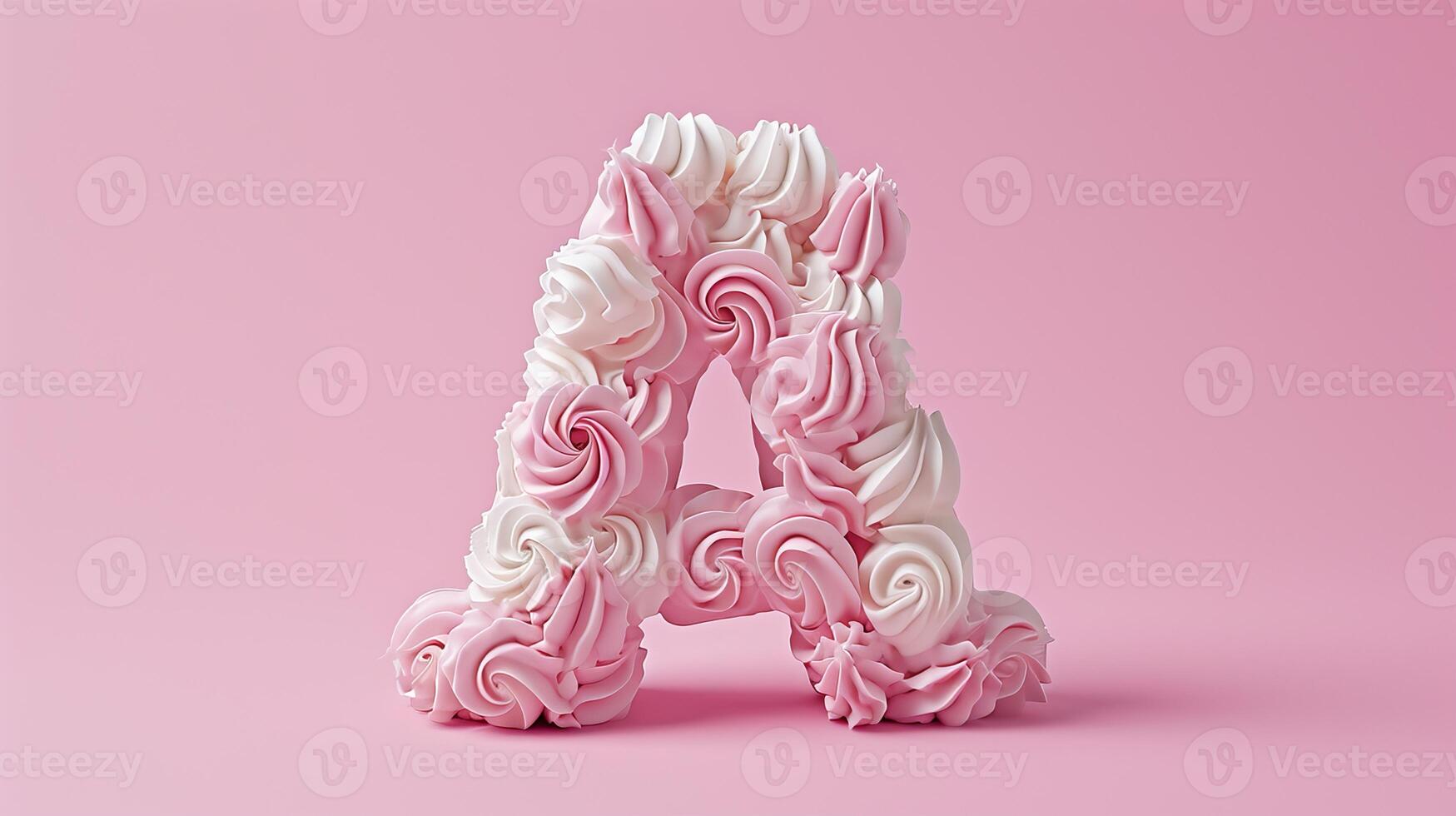 AI generated A letter symbol on clean white background for graphic ...