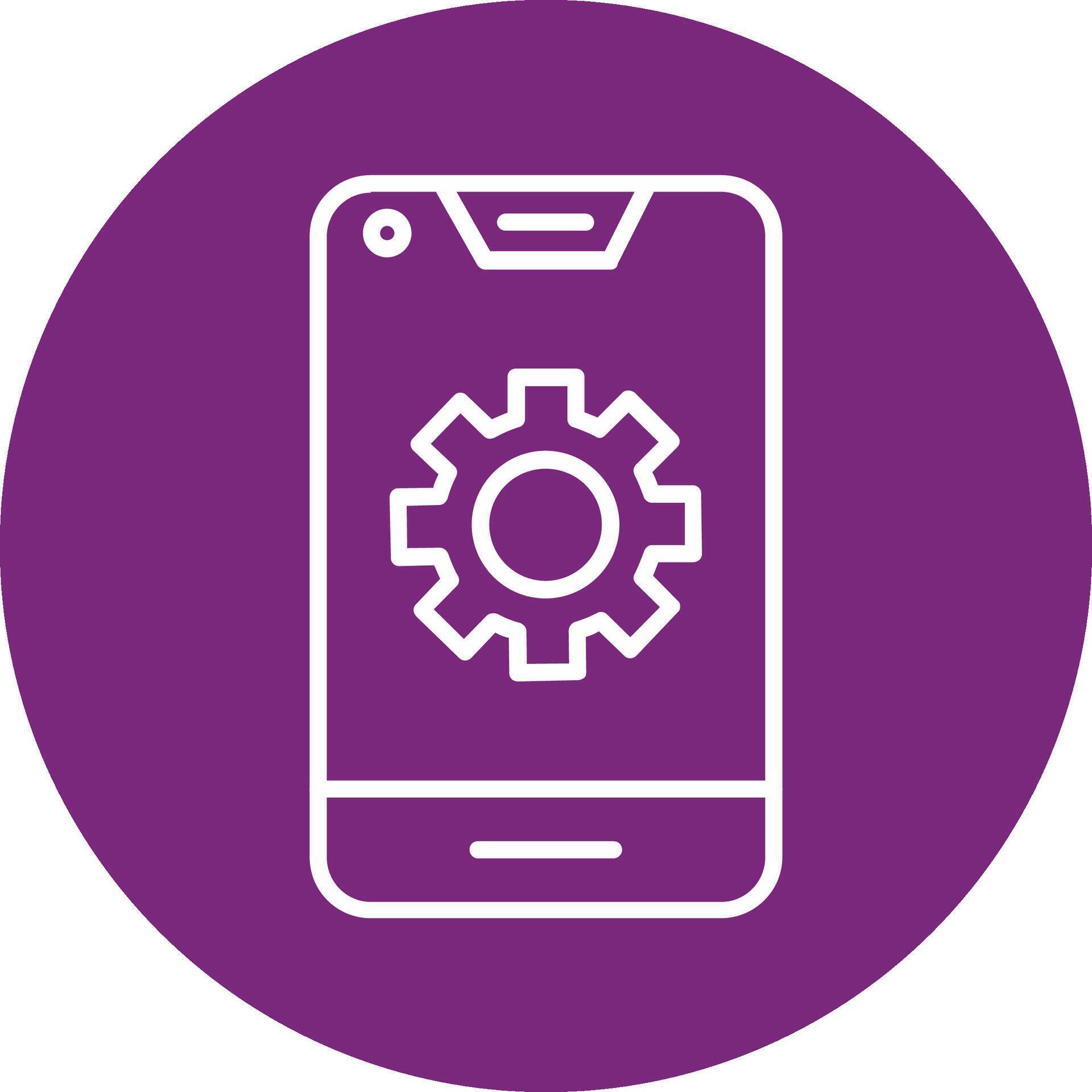 Smartphone Settings Vector Icon 37859086 Vector Art At Vecteezy