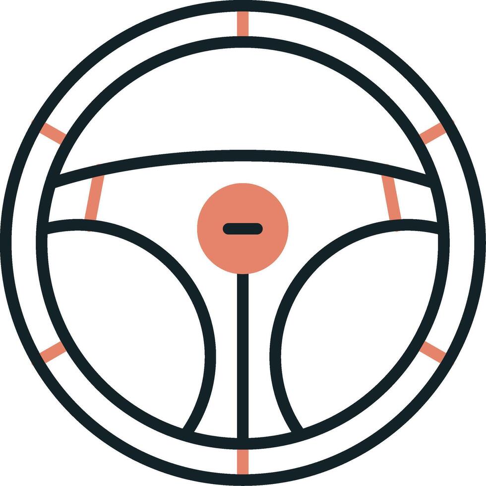 Steering Wheel Vector Icon 37859699 Vector Art at Vecteezy