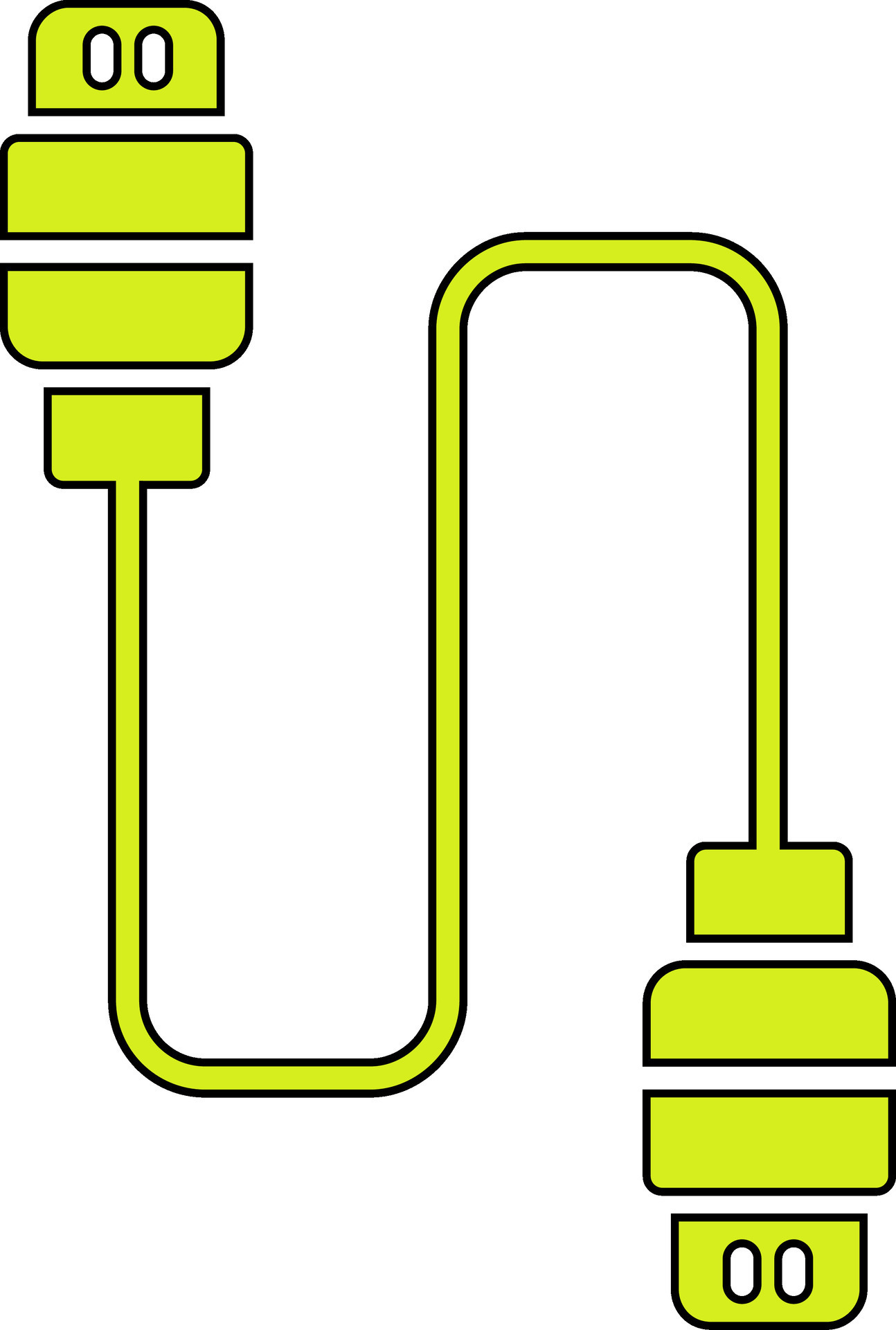 Usb Cable Vector Icon 37860618 Vector Art At Vecteezy