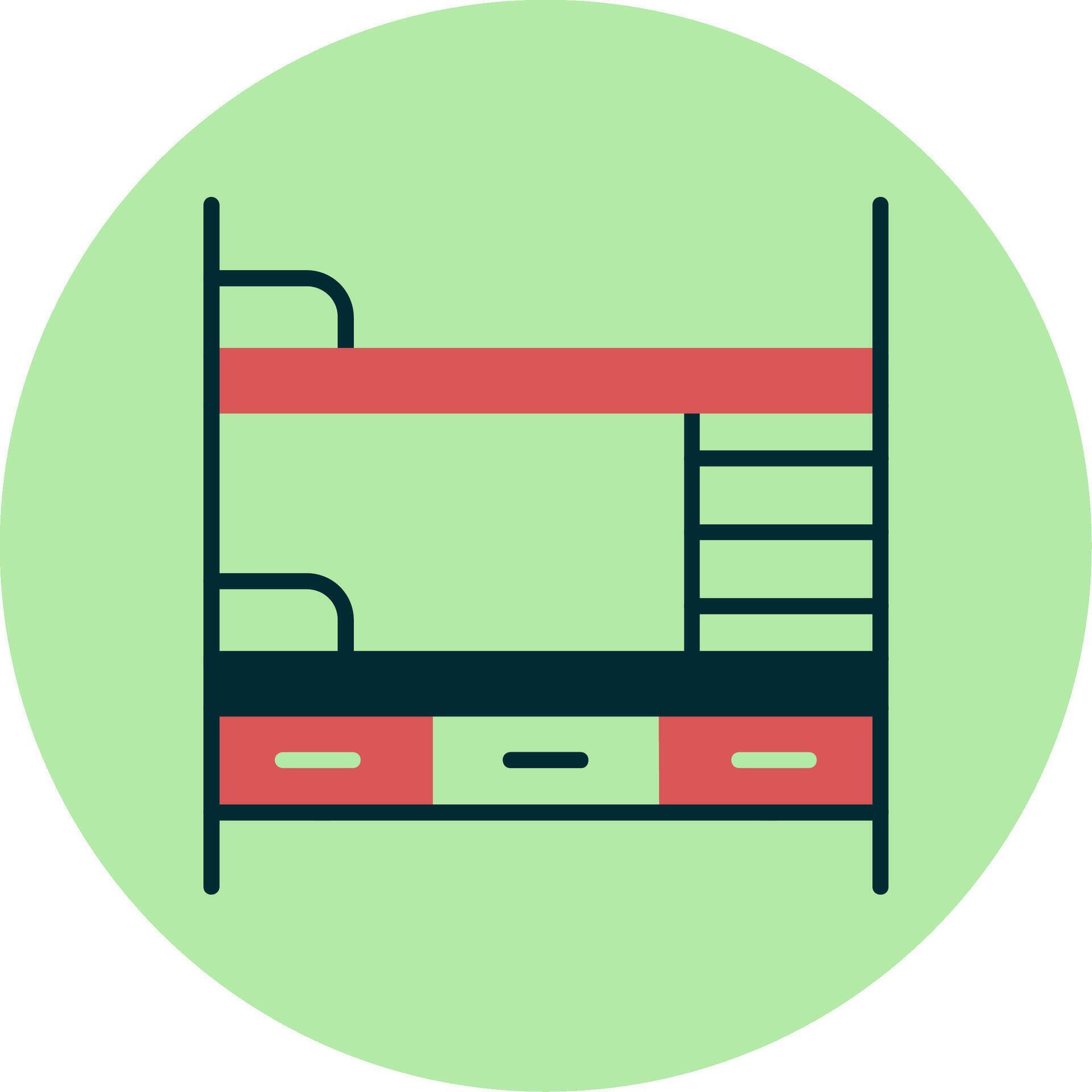 Bunk Bed Vector Icon 37862536 Vector Art At Vecteezy