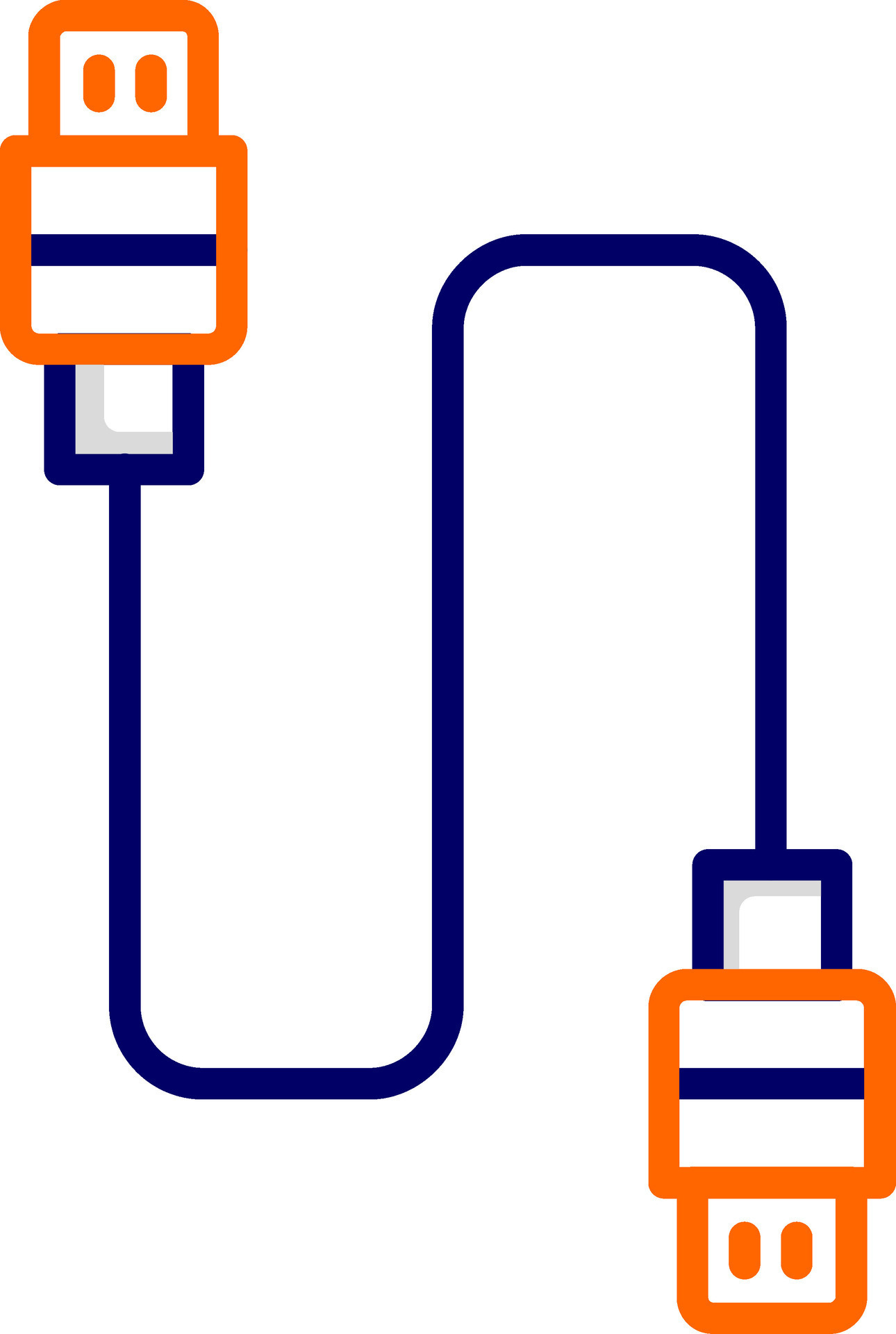 Usb Cable Vector Icon 37863704 Vector Art At Vecteezy