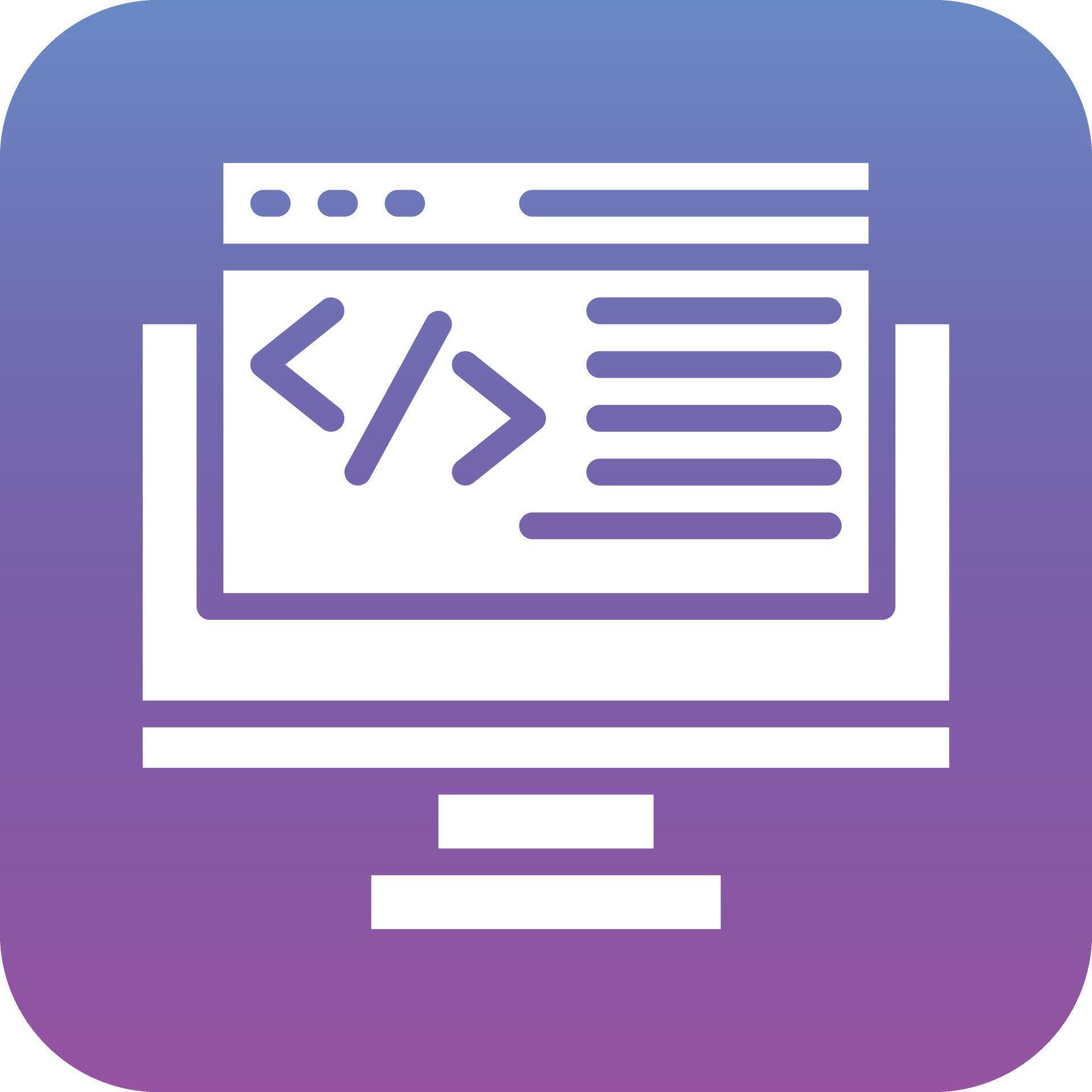 Web Programming Vector Icon 37866080 Vector Art at Vecteezy