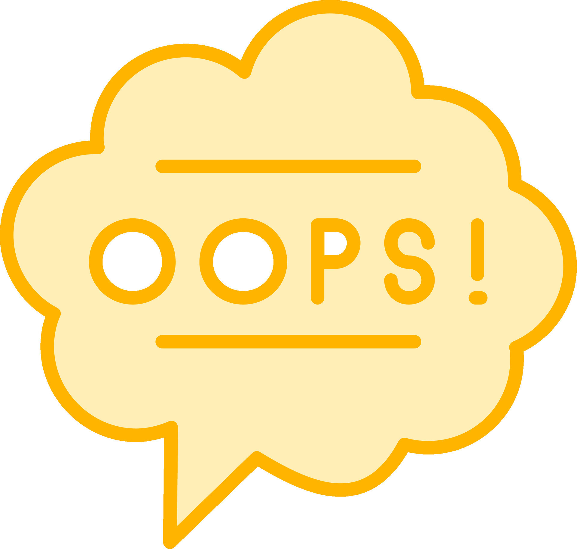 Oops Vector Icon 37868700 Vector Art at Vecteezy