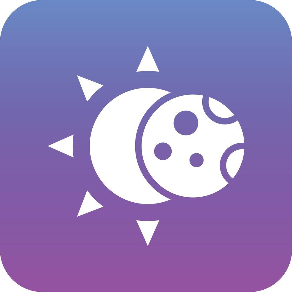 Solar Eclipse Vector Icon 37870221 Vector Art at Vecteezy