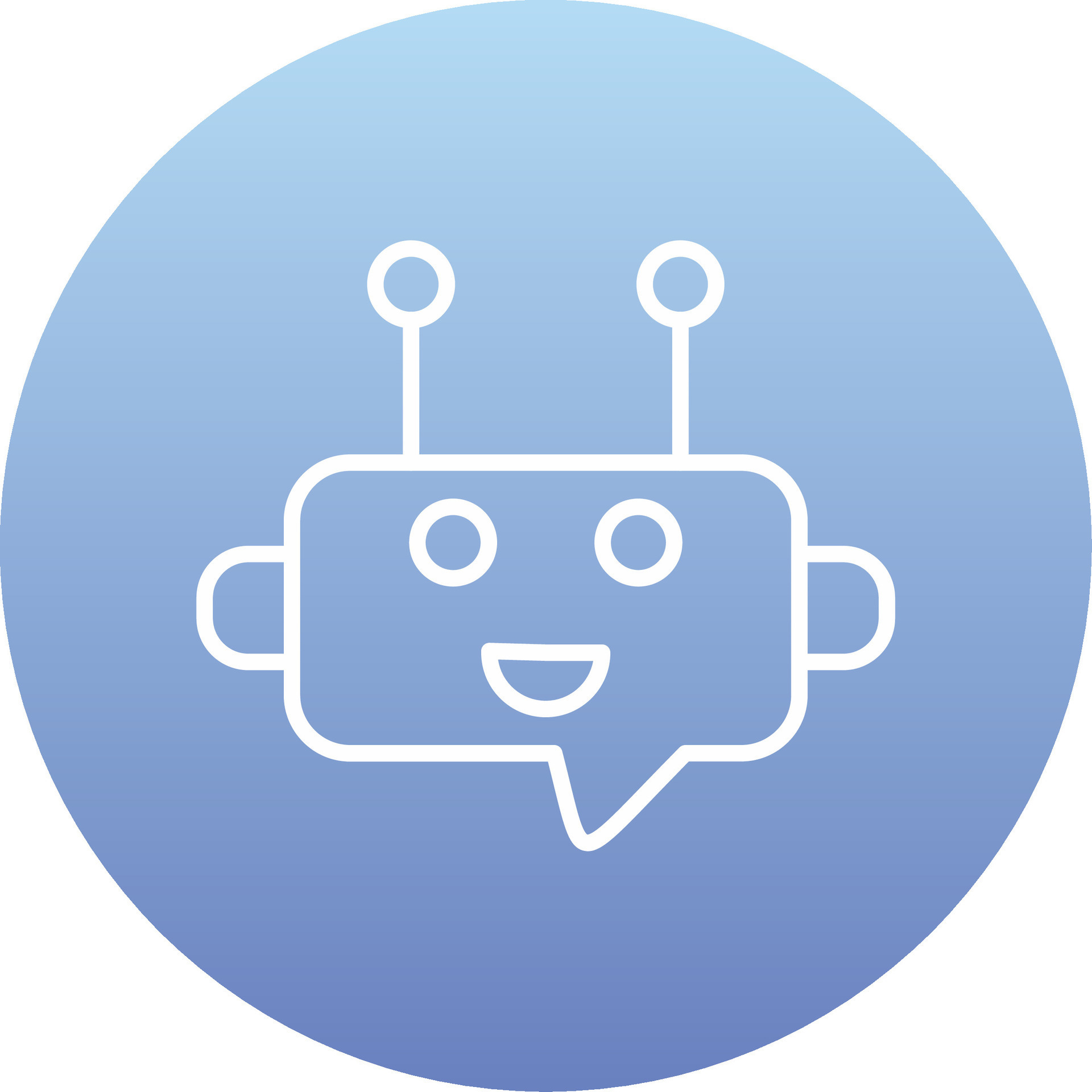 Robot Chat Vector Icon 37871131 Vector Art at Vecteezy