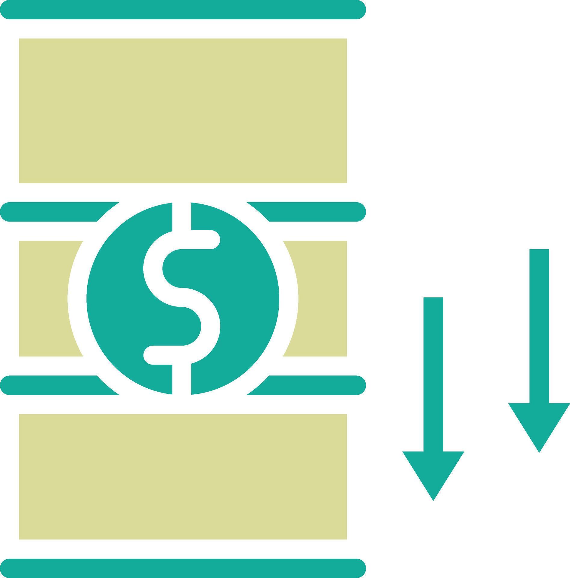 Oil Price Decrease Vector Icon 37883589 Vector Art at Vecteezy