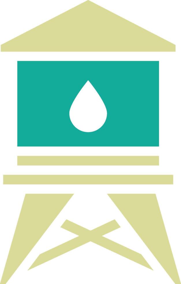 Water Tower Vector Icon 37884969 Vector Art At Vecteezy