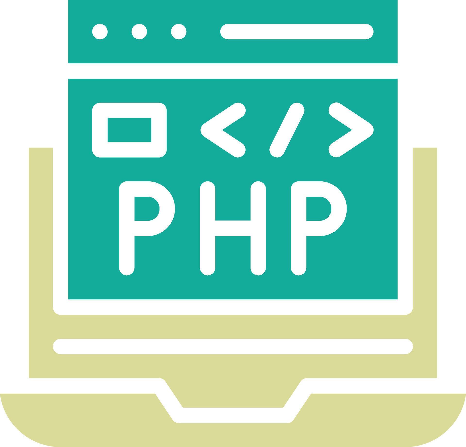 Php Coding Vector Icon 37885671 Vector Art At Vecteezy