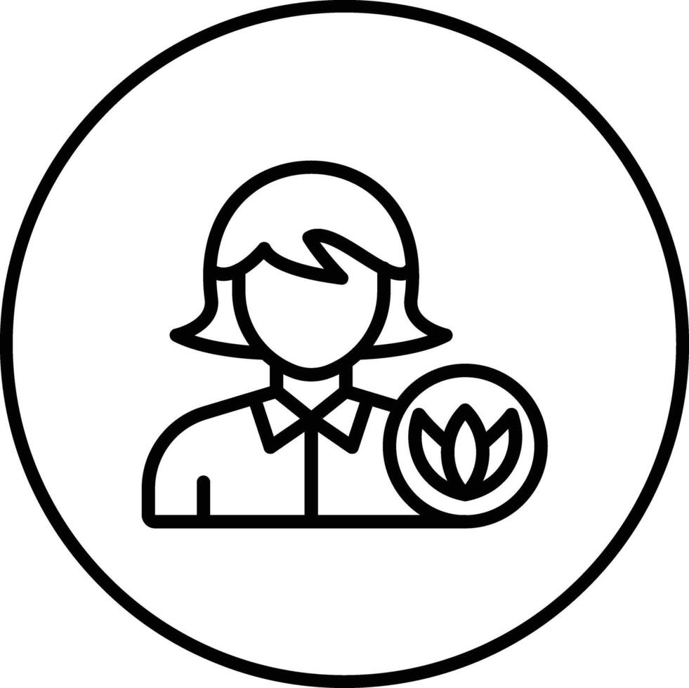 Massage Therapist Vector Icon 37886820 Vector Art At Vecteezy