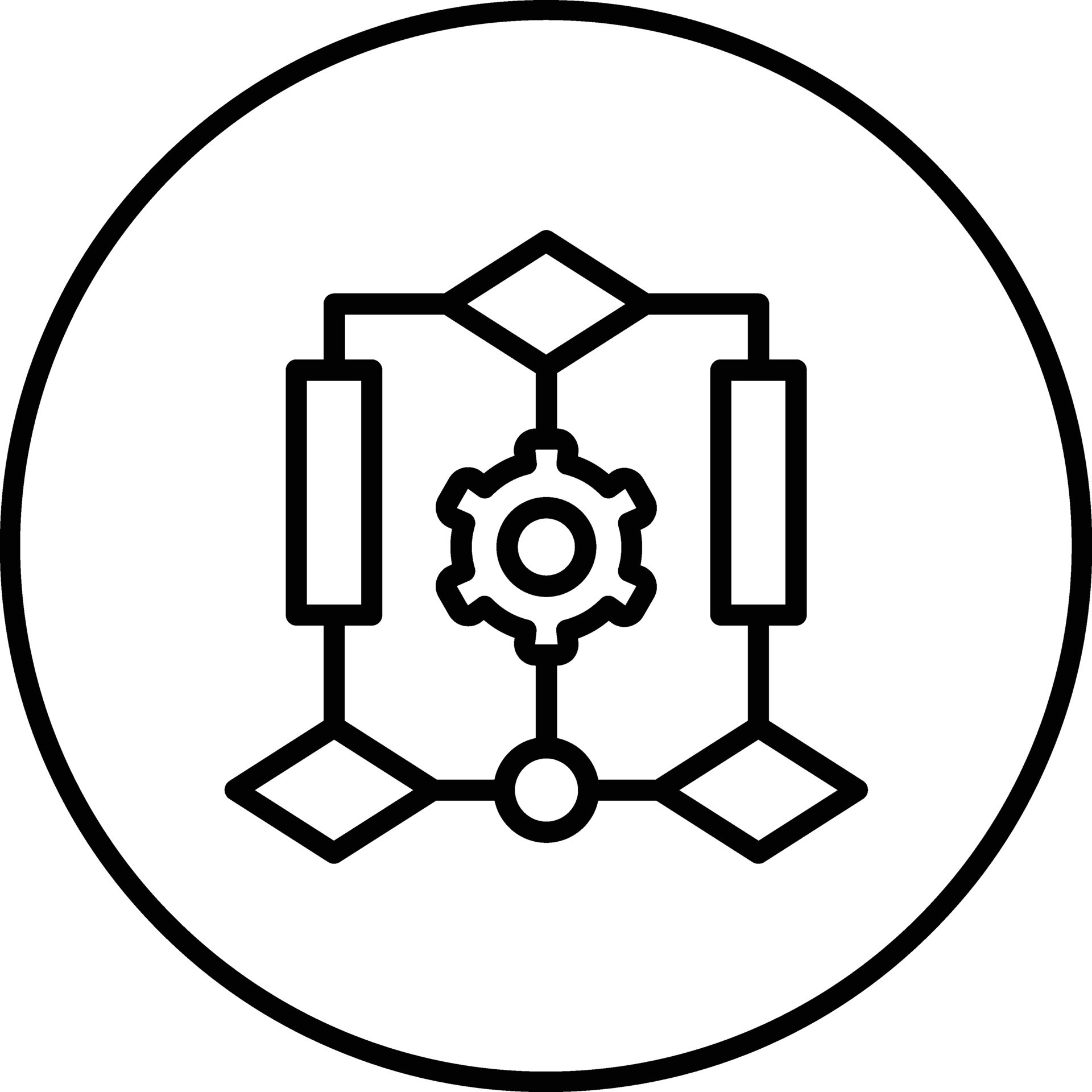 Design Algorithm Vector Icon 37887778 Vector Art At Vecteezy