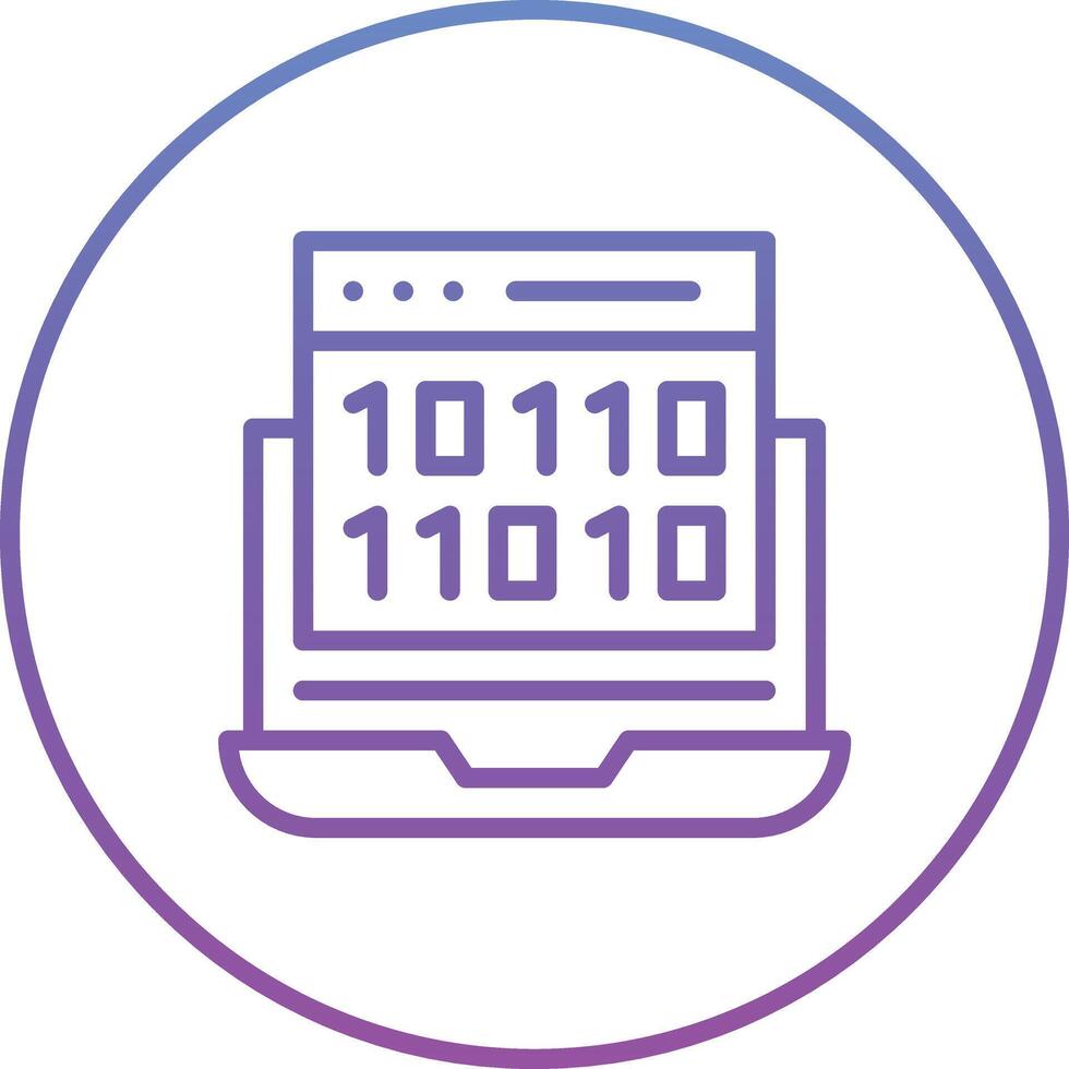 Binary Code Vector Icon 37893006 Vector Art At Vecteezy 0688