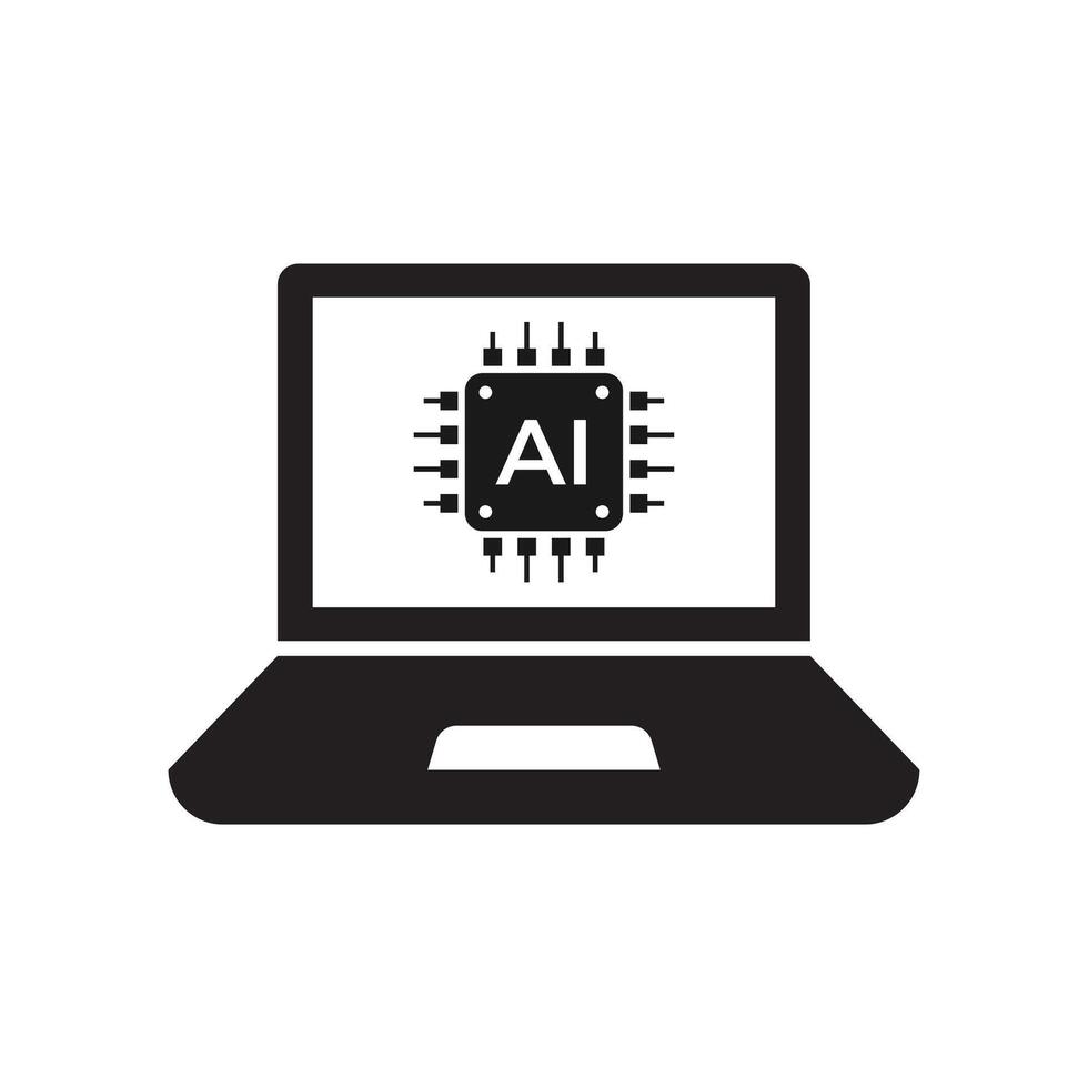 AI Processor vector icon logo. Circuit icon vector illustration logo ... AI Processor vector icon logo. Circuit icon vector illustration logo ...