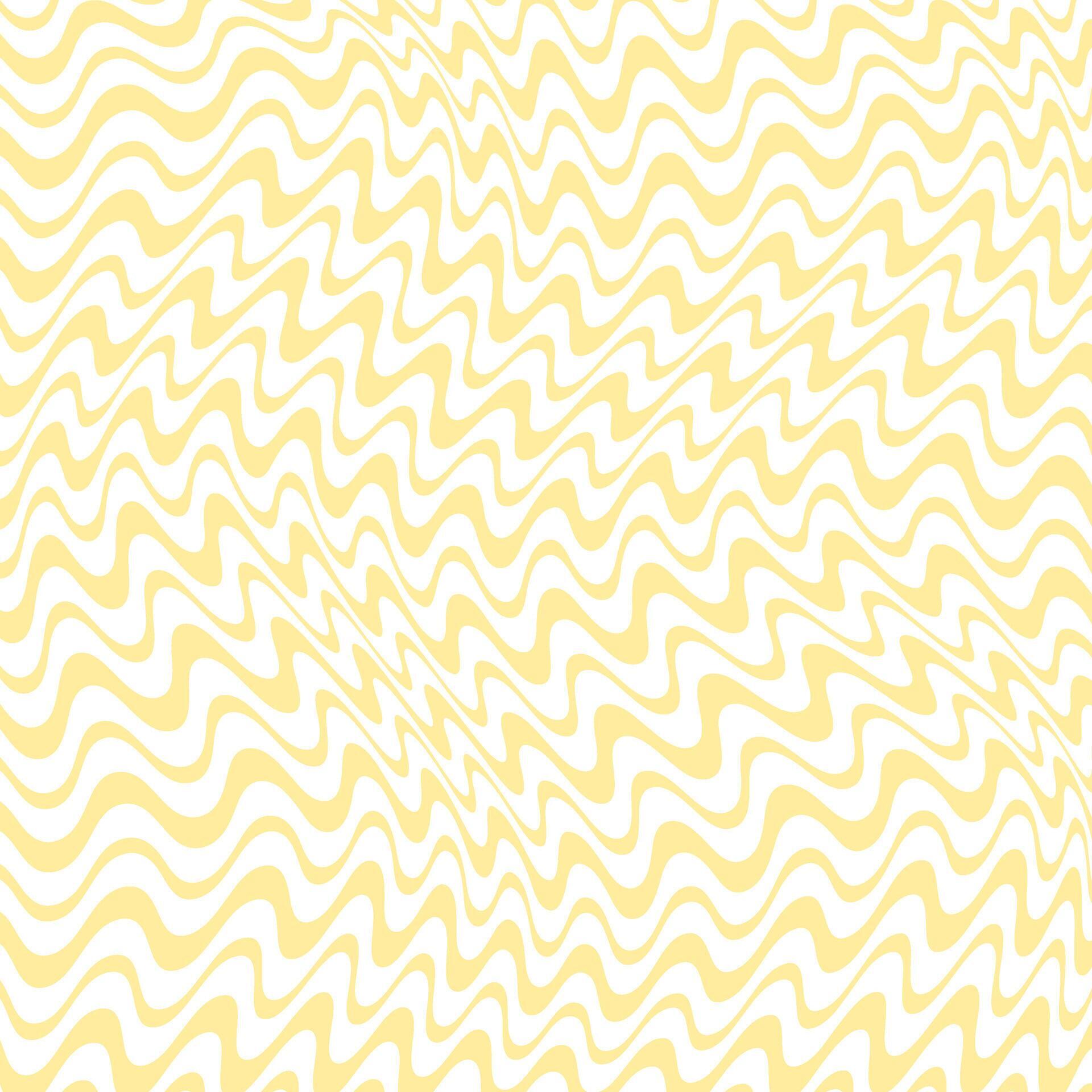 Simple Abstract Banana Color Zig Zag Wavy Distort Pattern 37894233