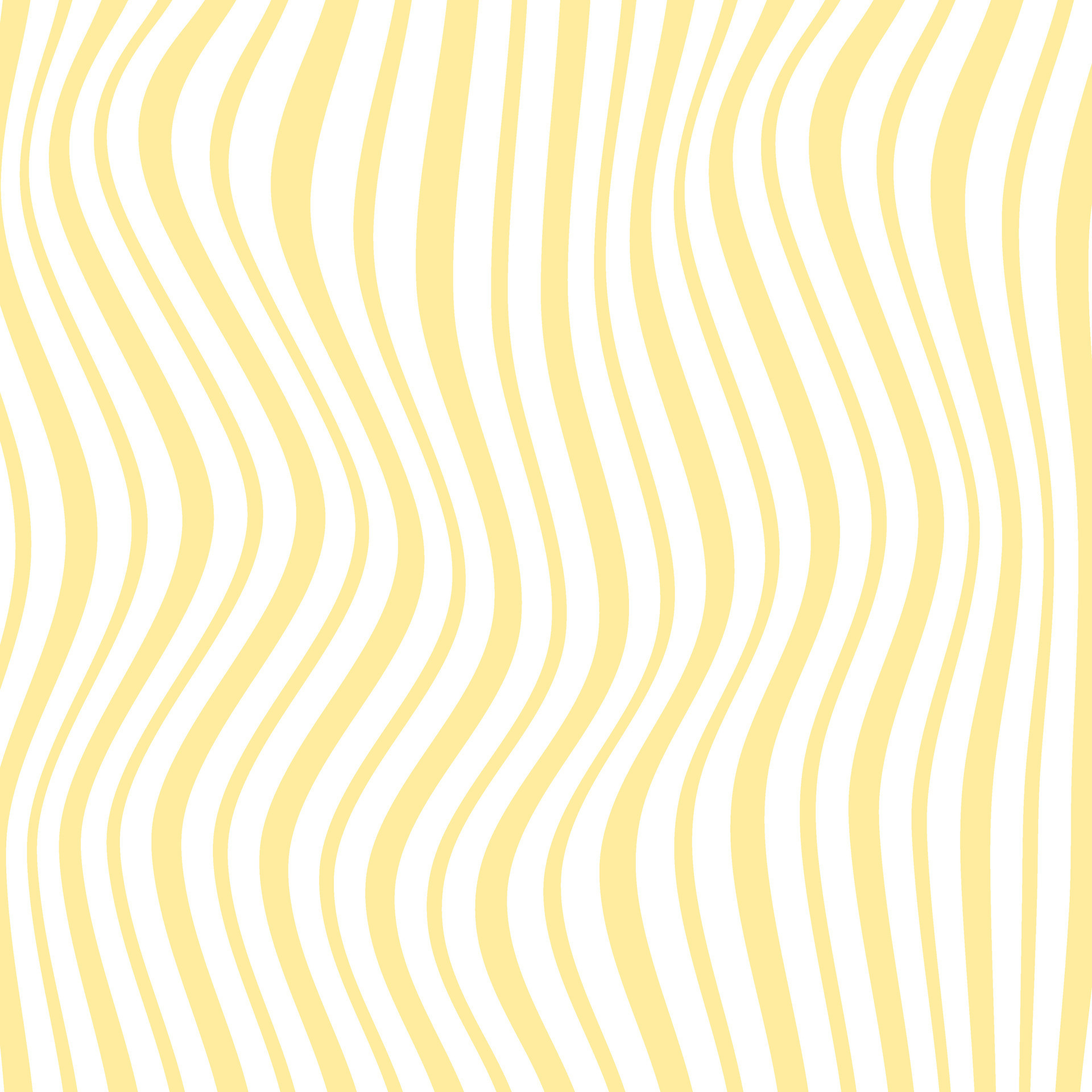 Simple Abstract Banana Color Vertical Line Wavy Distort Pattern