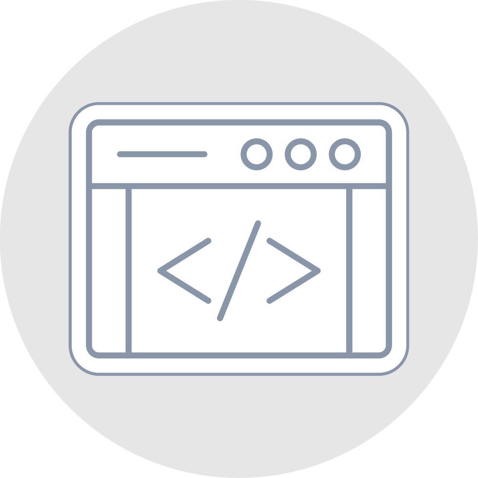 Coding Line Sticker Multicolor Icon 37894891 Vector Art at Vecteezy