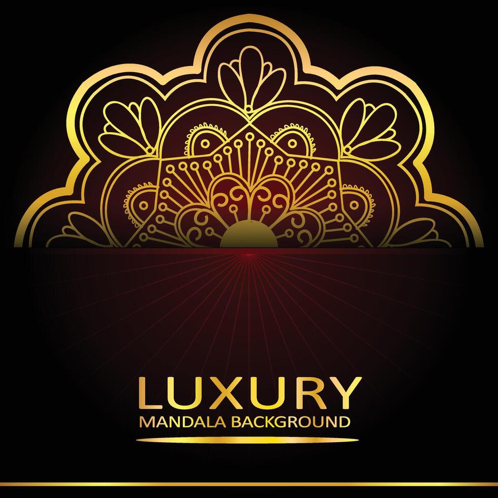 Free Luxury Golden Mandala Design For Wedding Invitation 37898591 Vector Art At Vecteezy