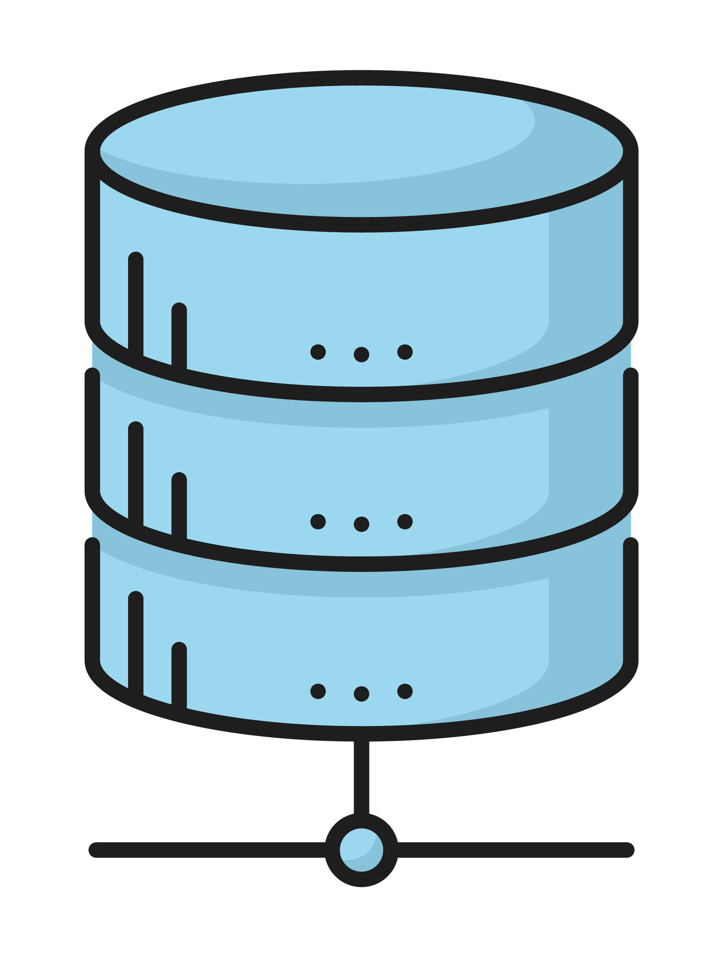 Color Database Network Server Cloud Storage Icon 37907101 Vector Art At Vecteezy