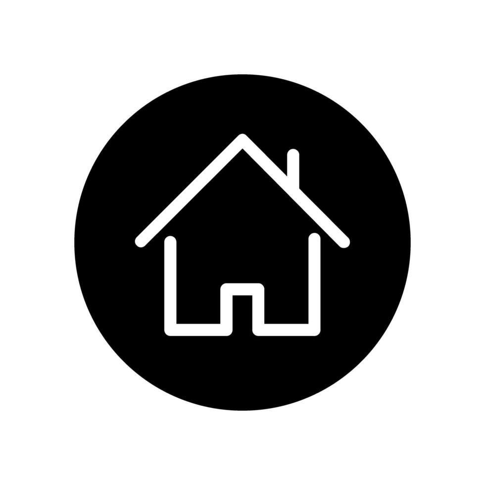 Homepage icon vector. House illustration sign. Home symbol. Building ...