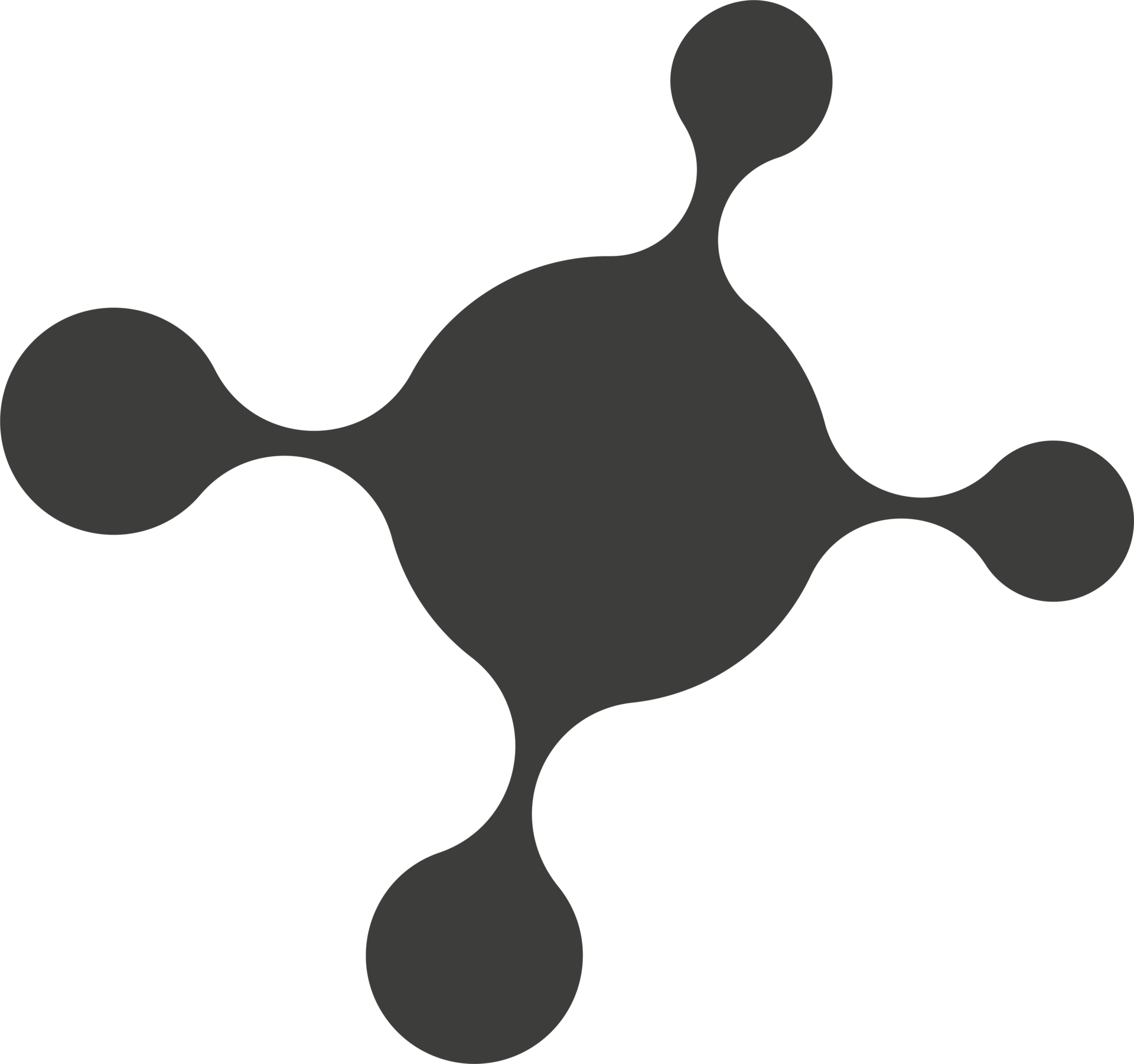 Metaball Connected Blobs Shapes In Pattern Morphed Fluid Symbol Circular Balls In Grid