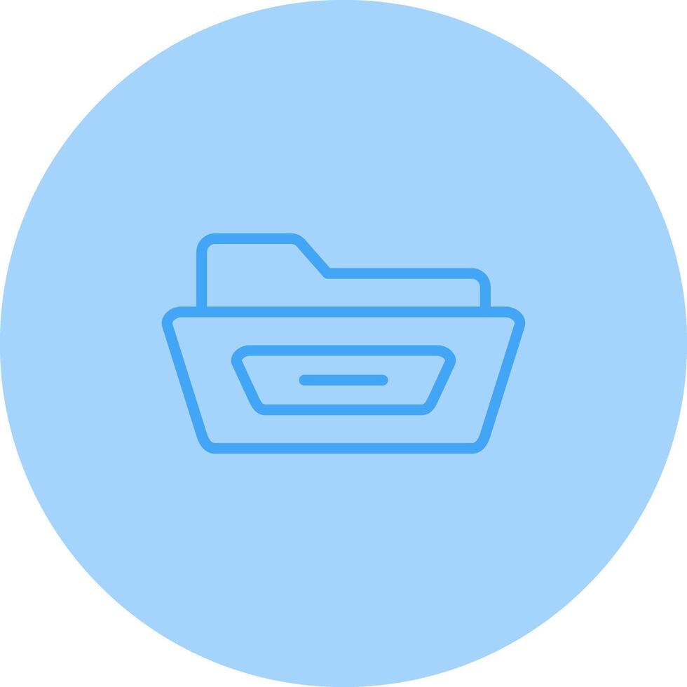 Open File Folder Vector Icon 37914860 Vector Art at Vecteezy