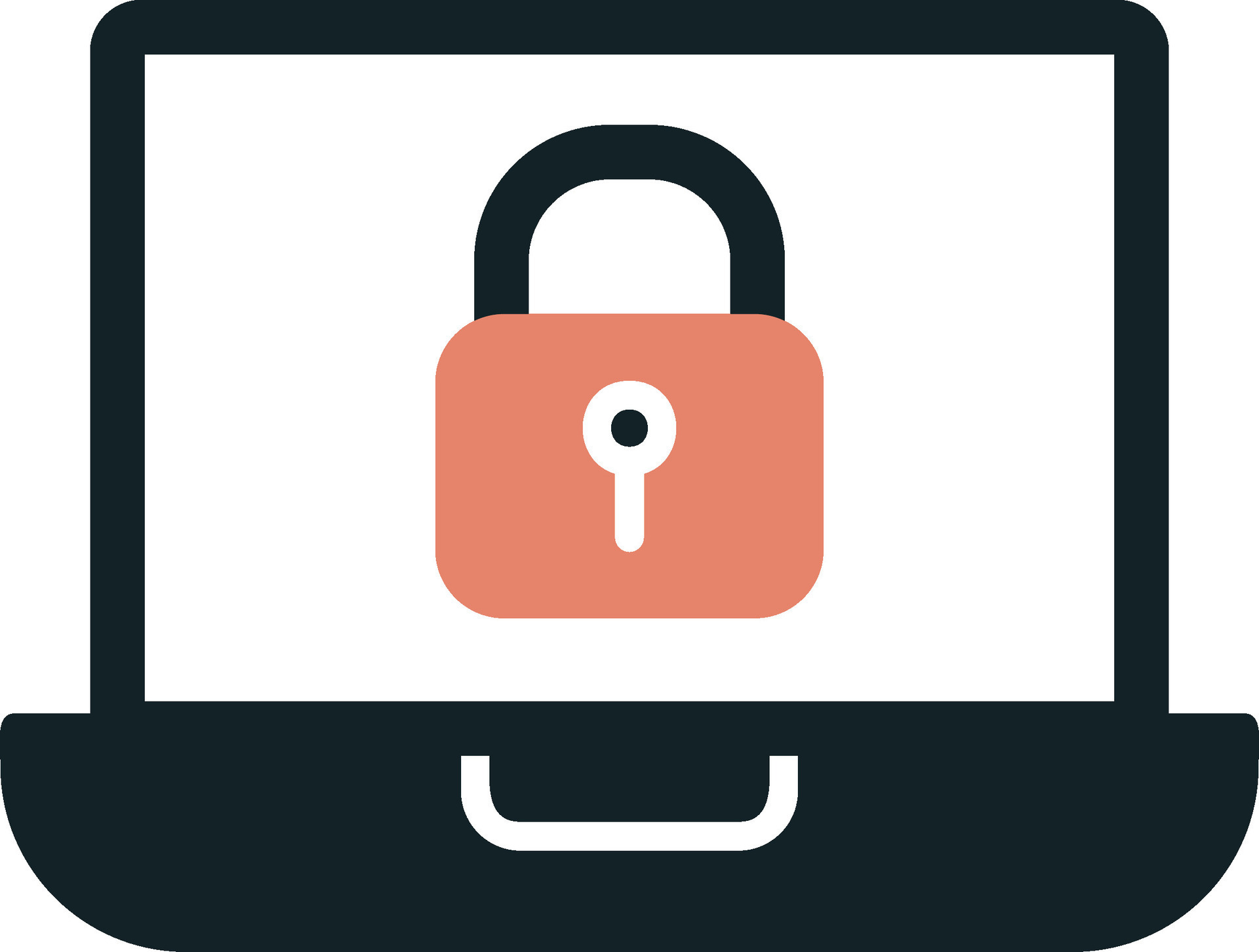 Laptop Lock Vecto Icon 37935134 Vector Art at Vecteezy