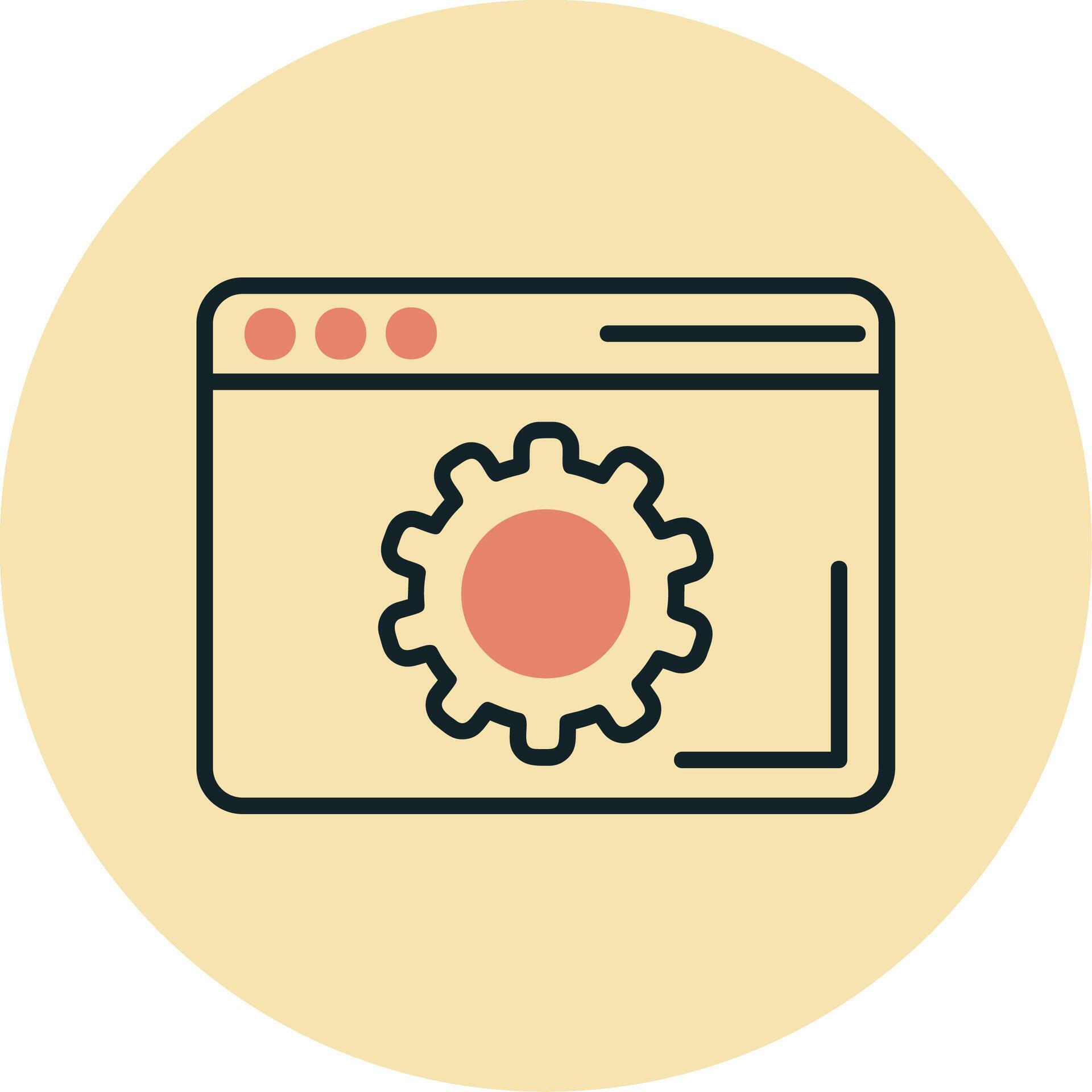 Browser Setting Vecto Icon 37936332 Vector Art At Vecteezy