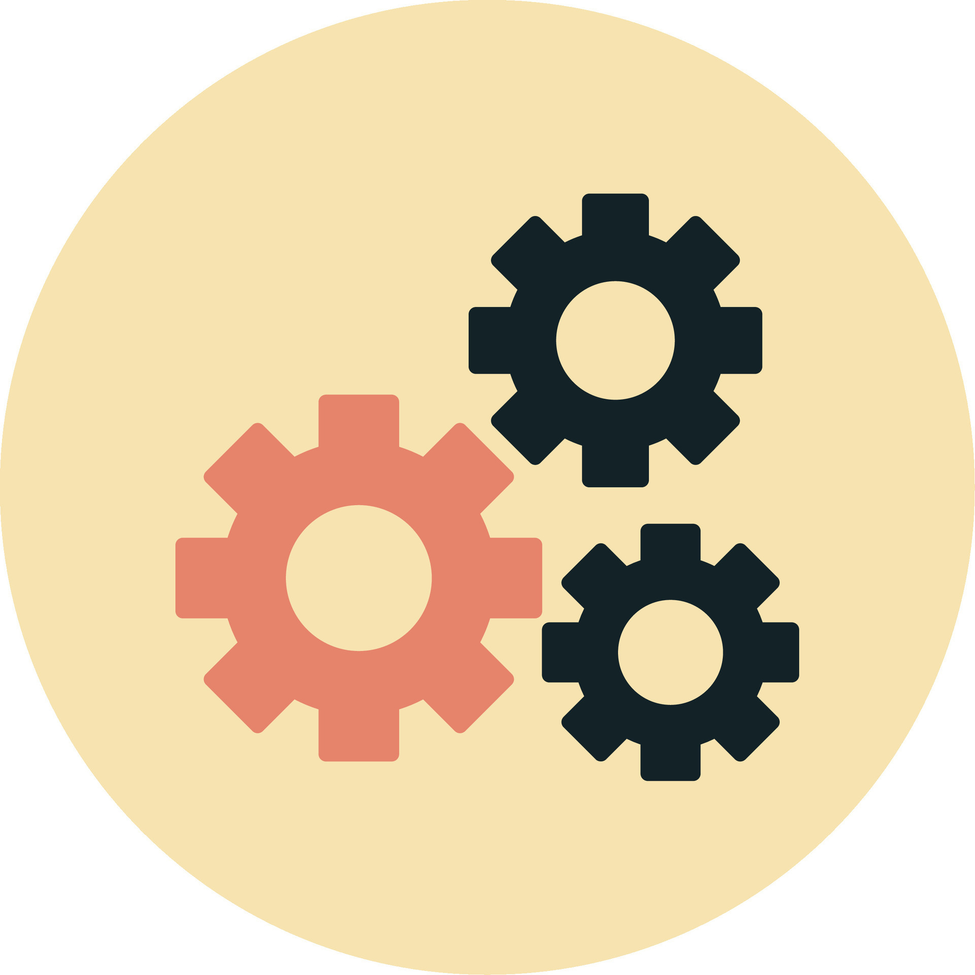 Gears Vecto Icon 37938043 Vector Art at Vecteezy