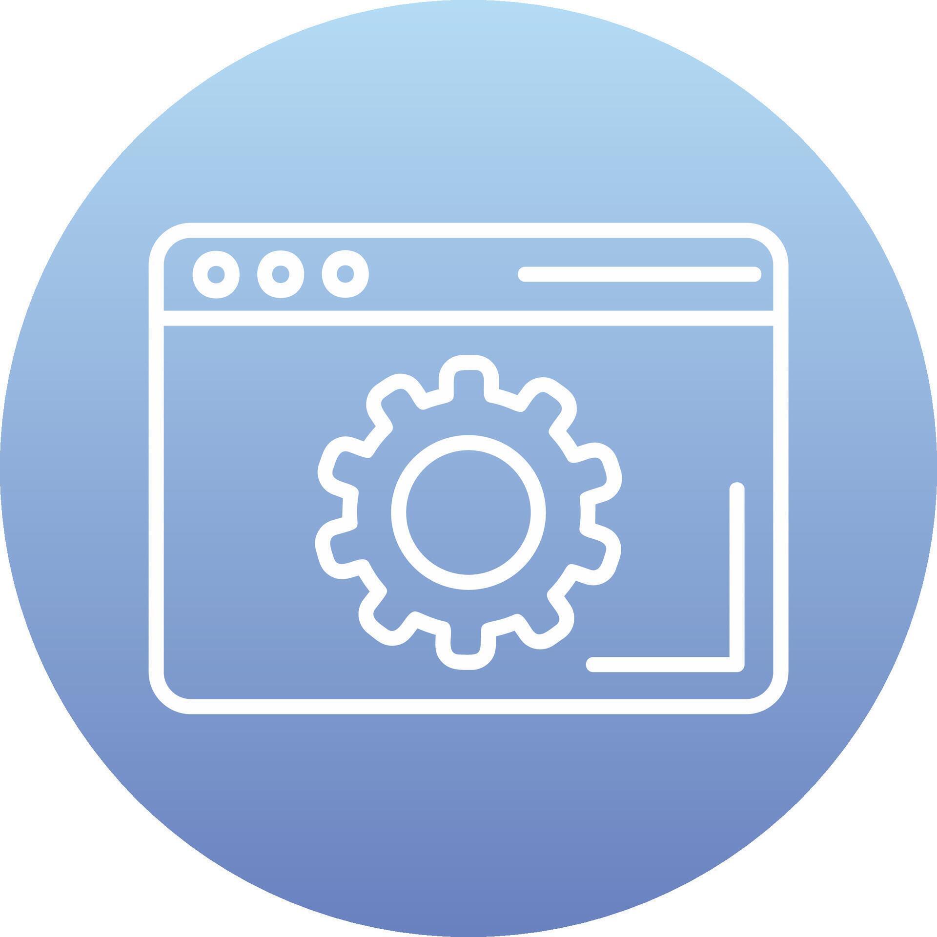 Browser Setting Vecto Icon 37938849 Vector Art At Vecteezy