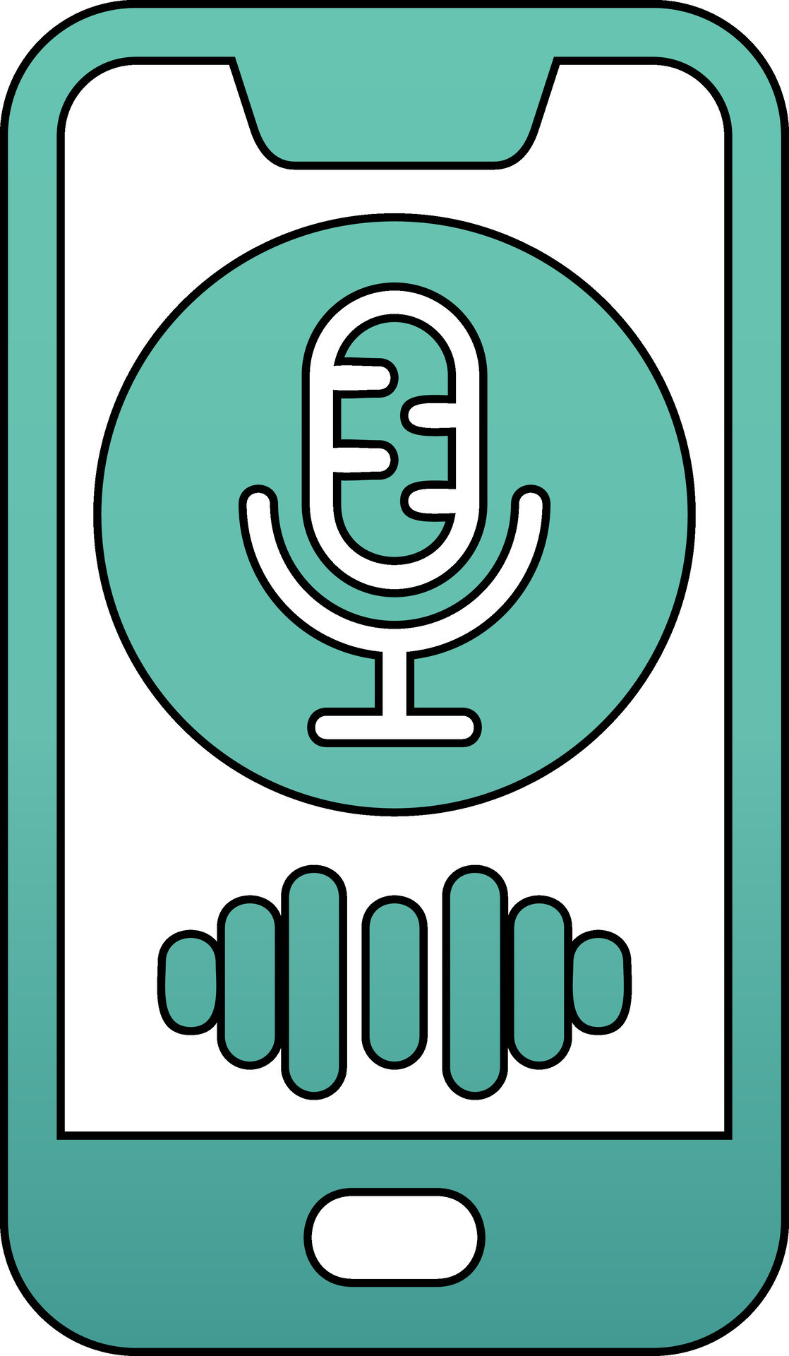 Voice Assistant Vecto Icon 37944299 Vector Art At Vecteezy