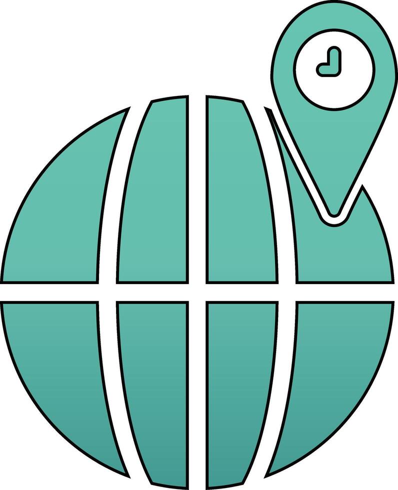Globe Location Vecto Icon 37944891 Vector Art at Vecteezy