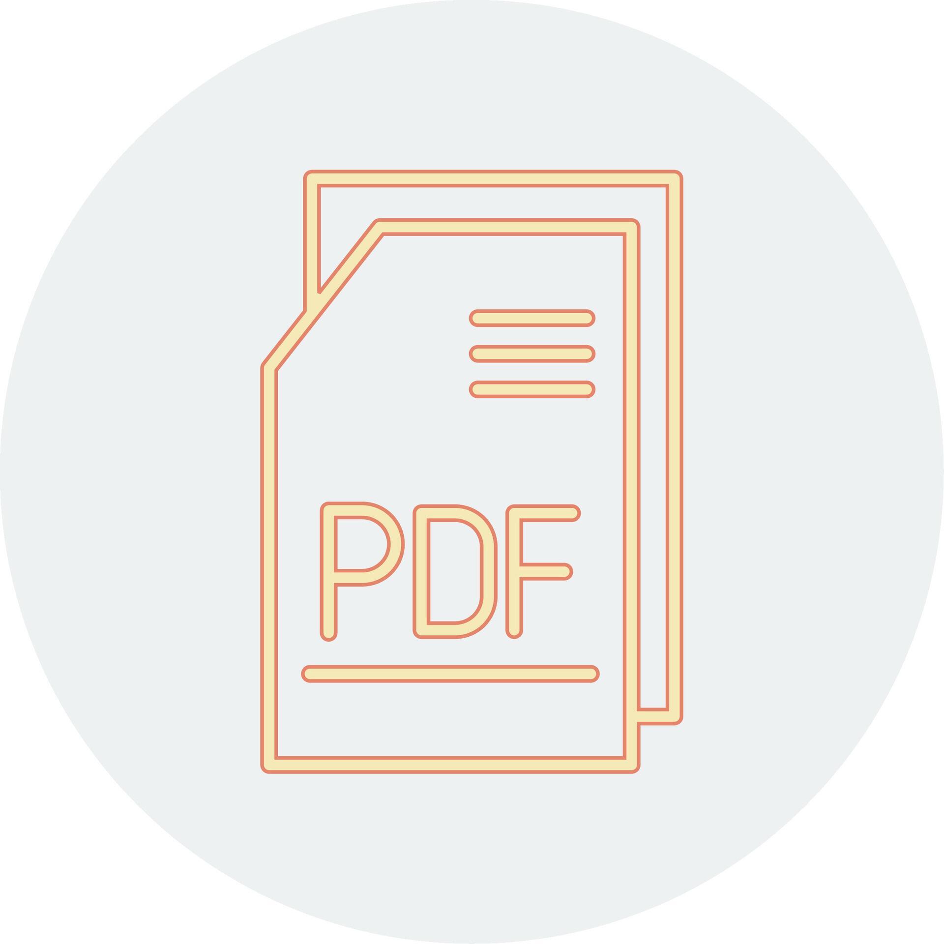 Pdf File Vecto Icon 37945129 Vector Art at Vecteezy
