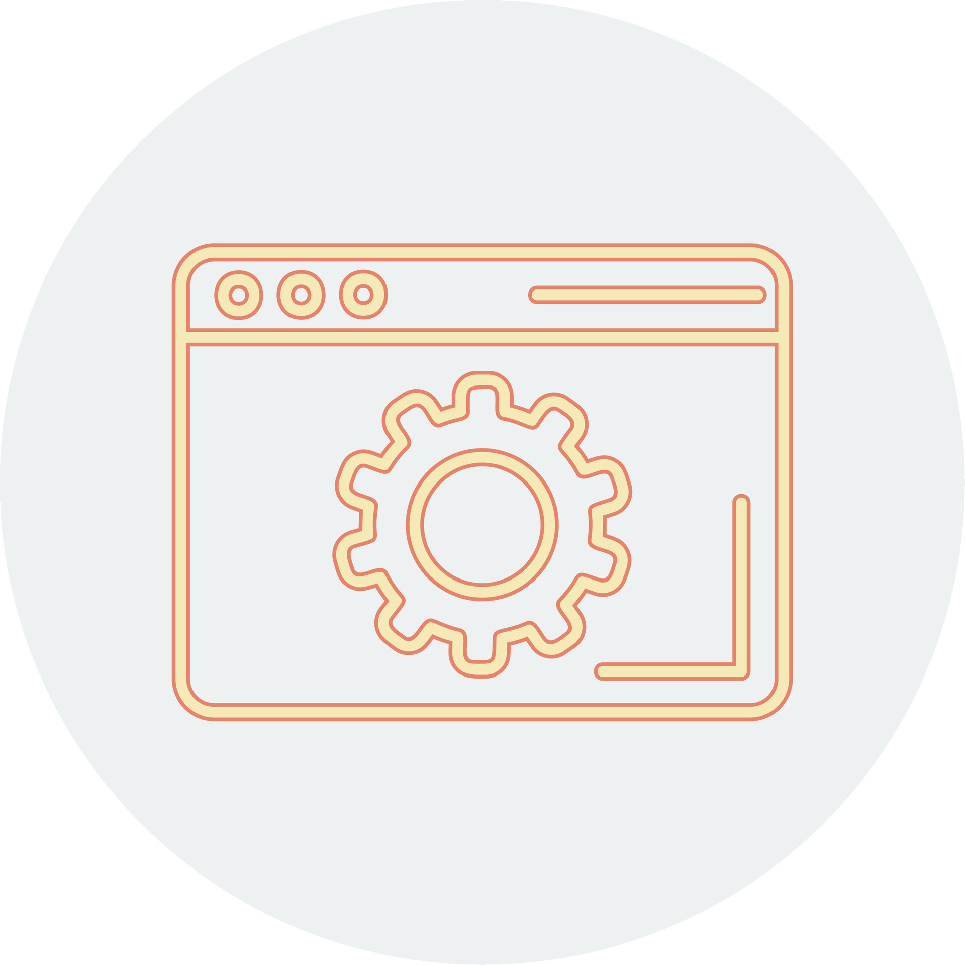 Browser Setting Vecto Icon 37945487 Vector Art At Vecteezy