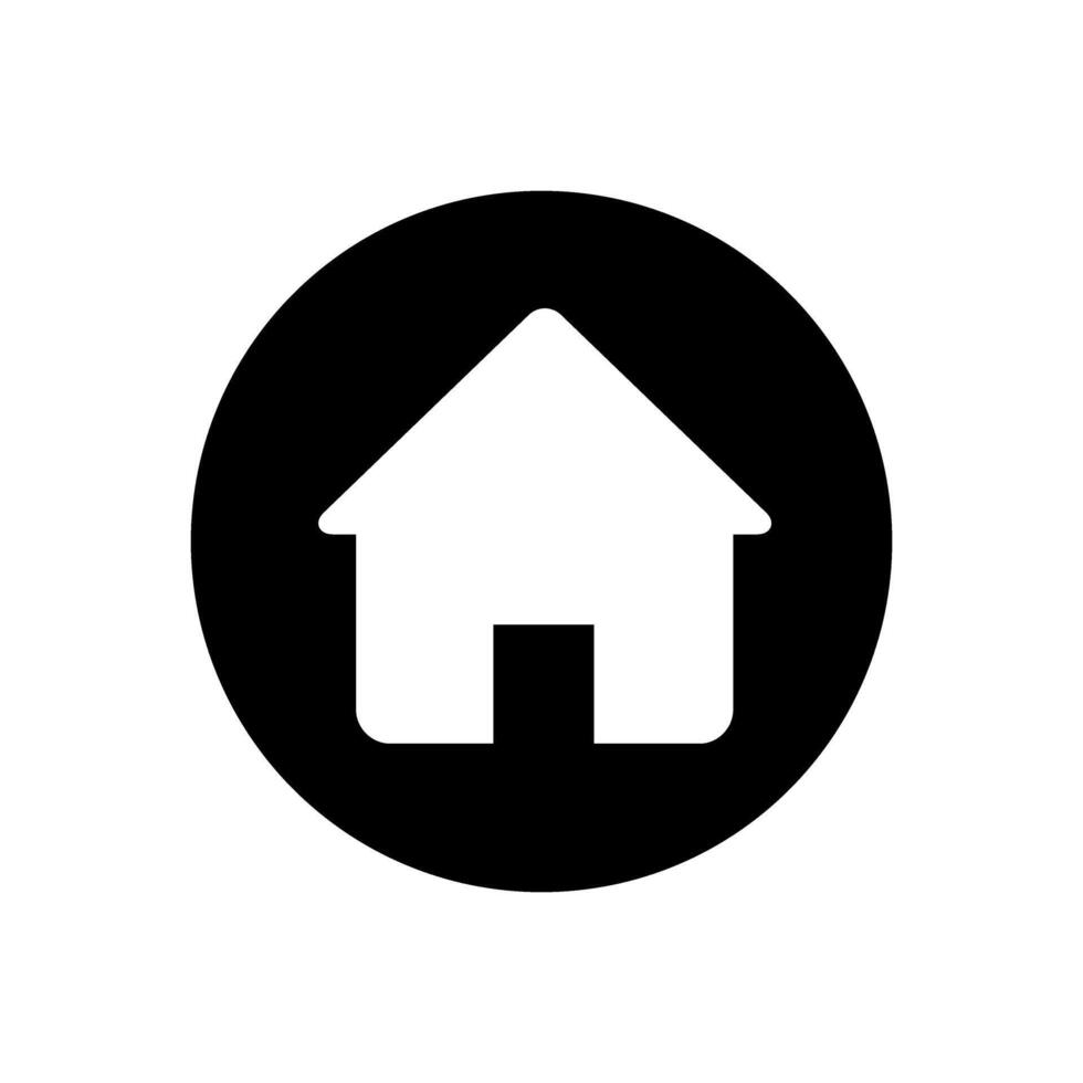 Homepage icon vector. House illustration sign. Home symbol. Building ...