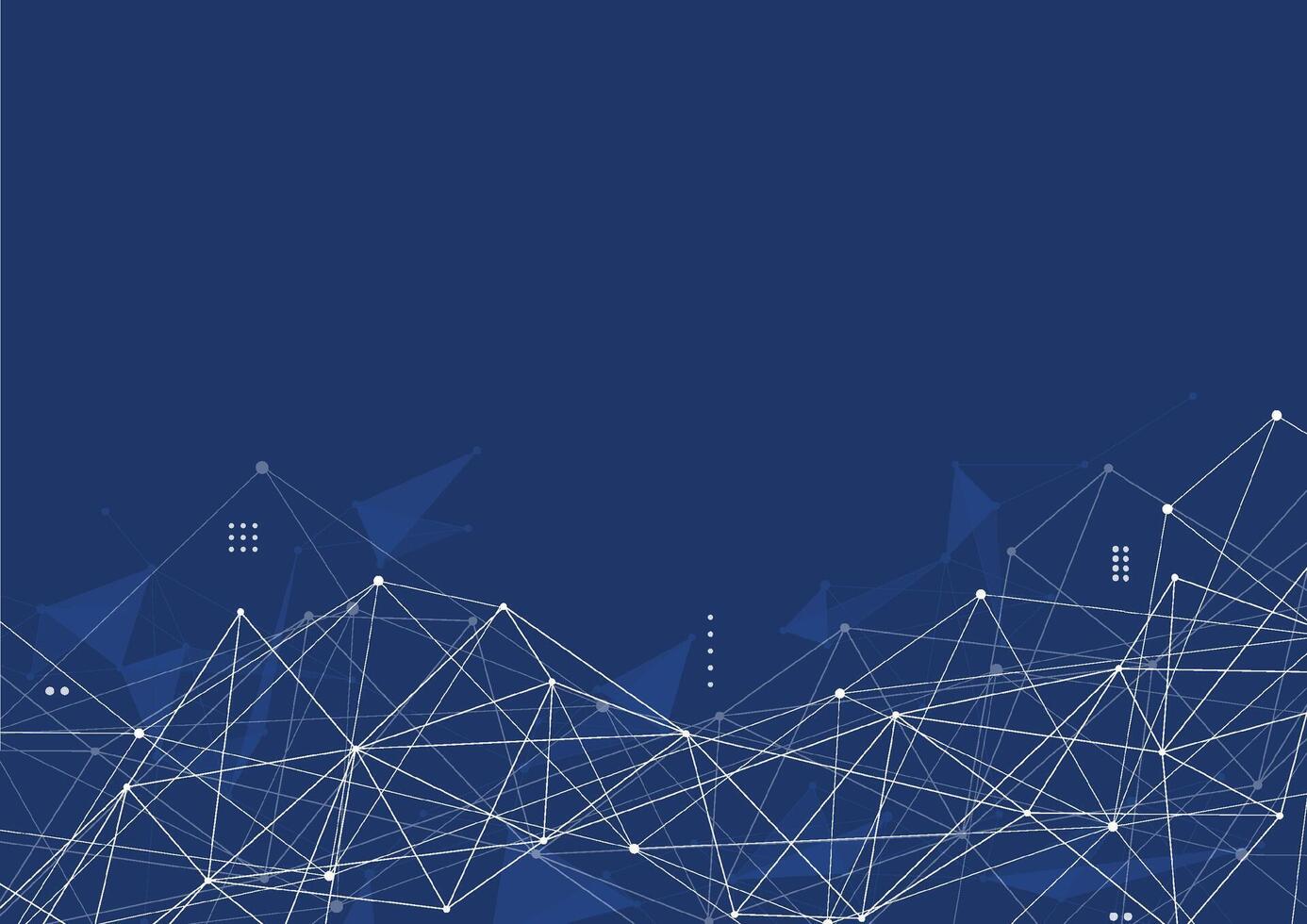 Abstract Polygonal Space Background With Connecting Dots And Lines Vector Illustration 37959251