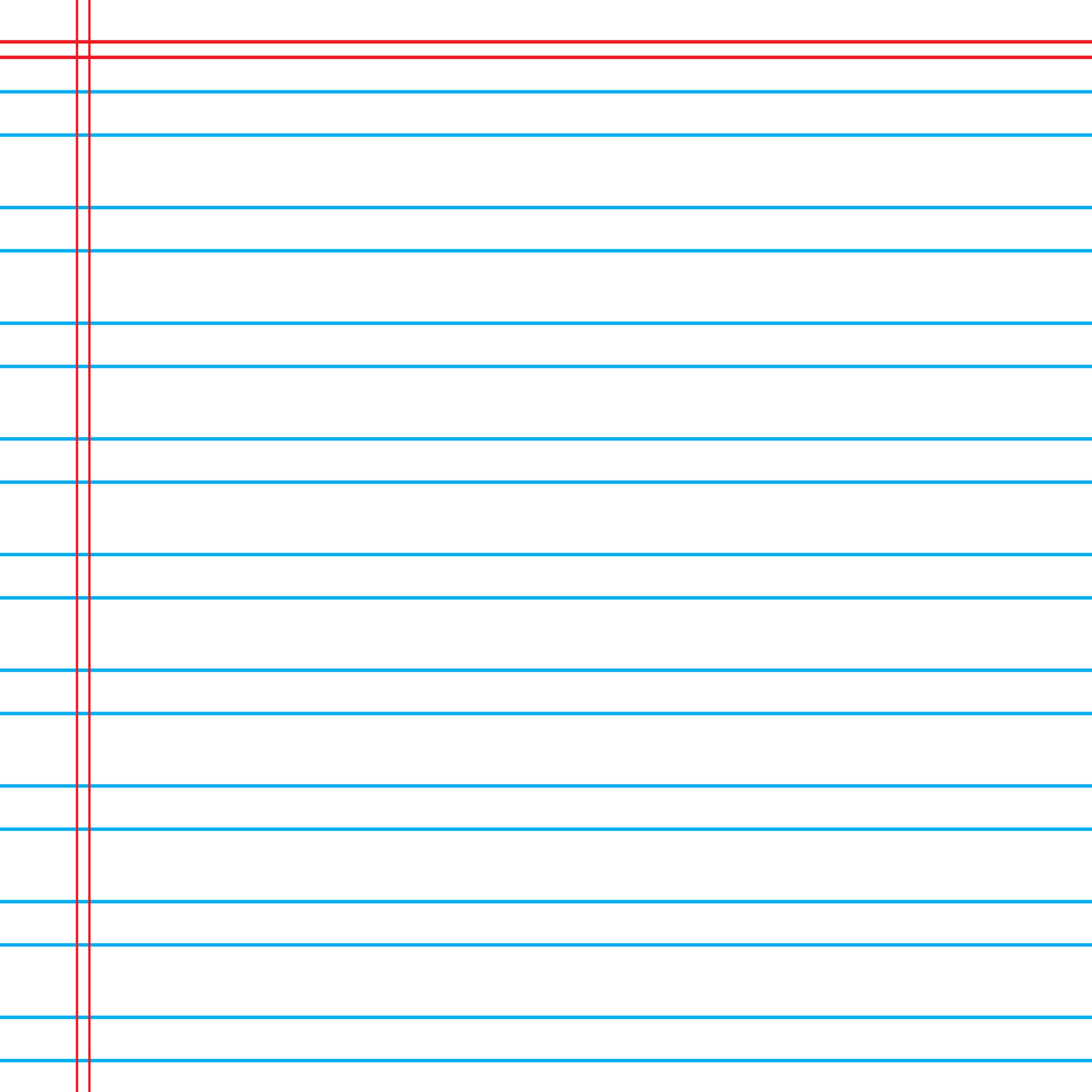 Lined paper from a notebook 37959654 Vector Art at Vecteezy