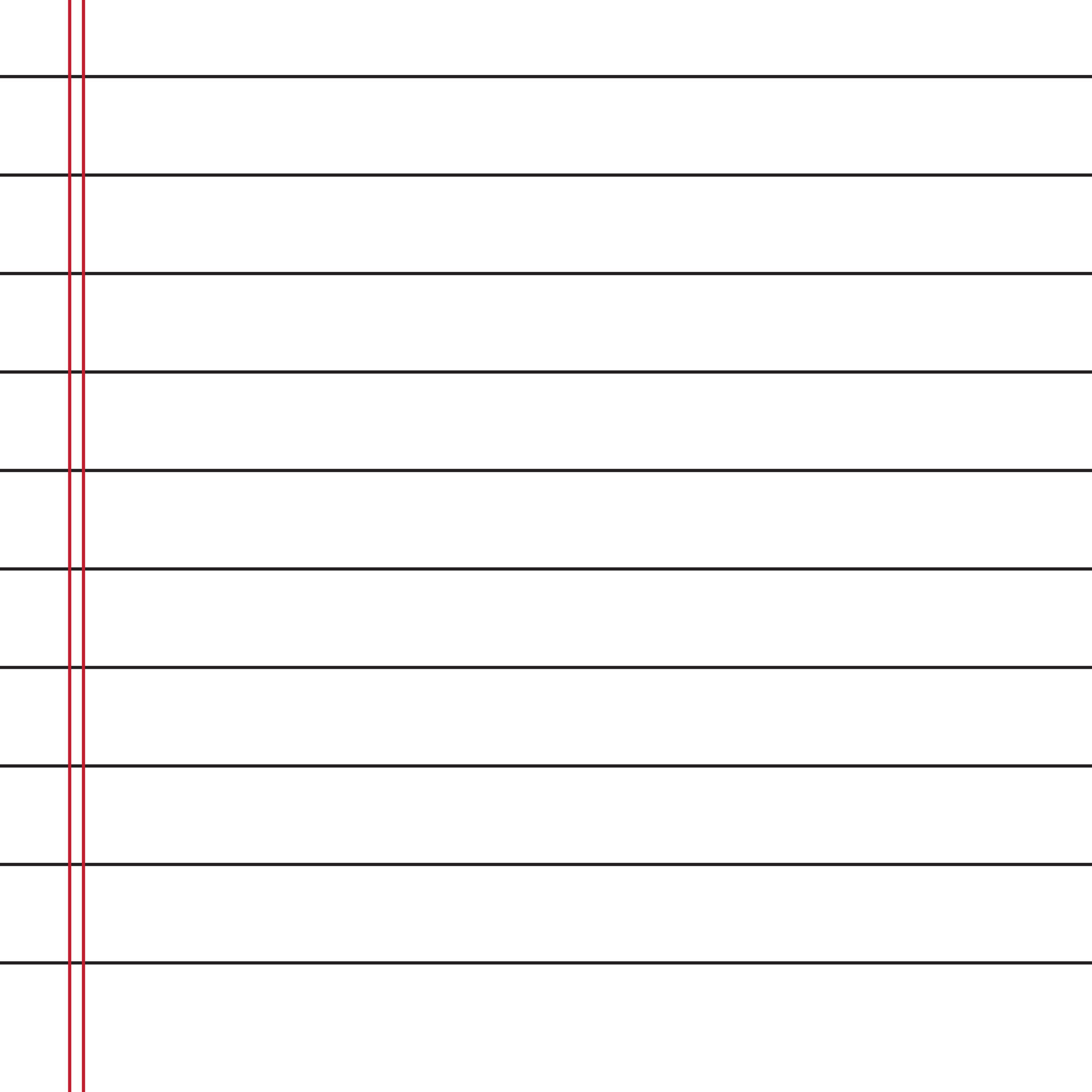 Lined paper from a notebook 37959812 Vector Art at Vecteezy